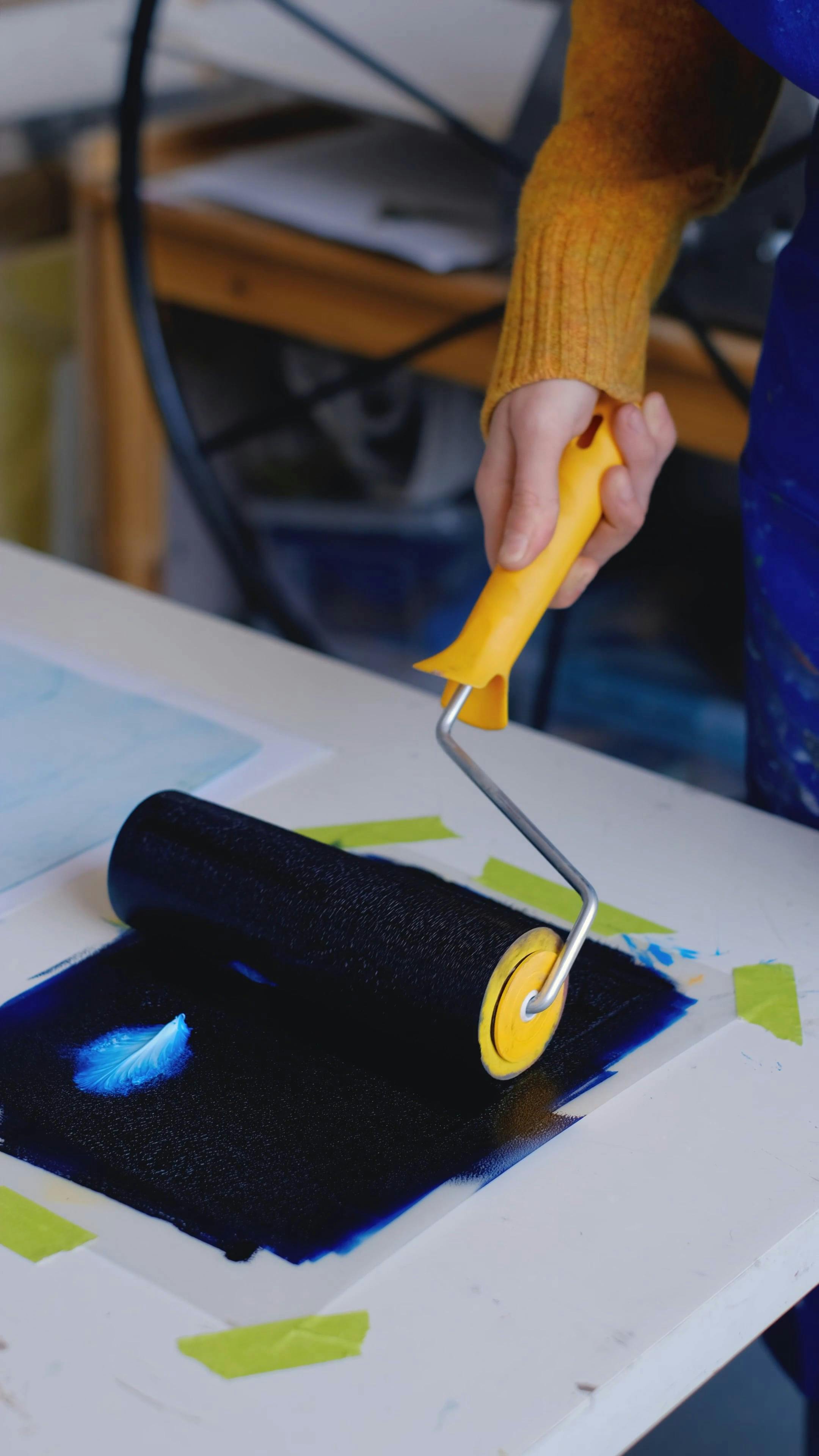 Rollers Printmaking Videos, Download The BEST Free 4k Stock Video ...