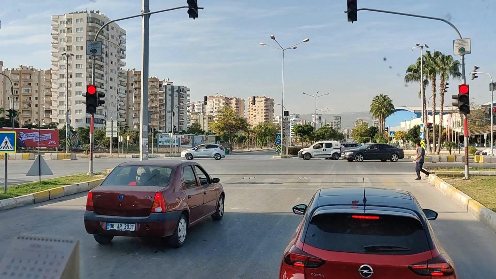 Cars Waiting in a Traffic Light Free Stock Video Footage, Royalty-Free ...
