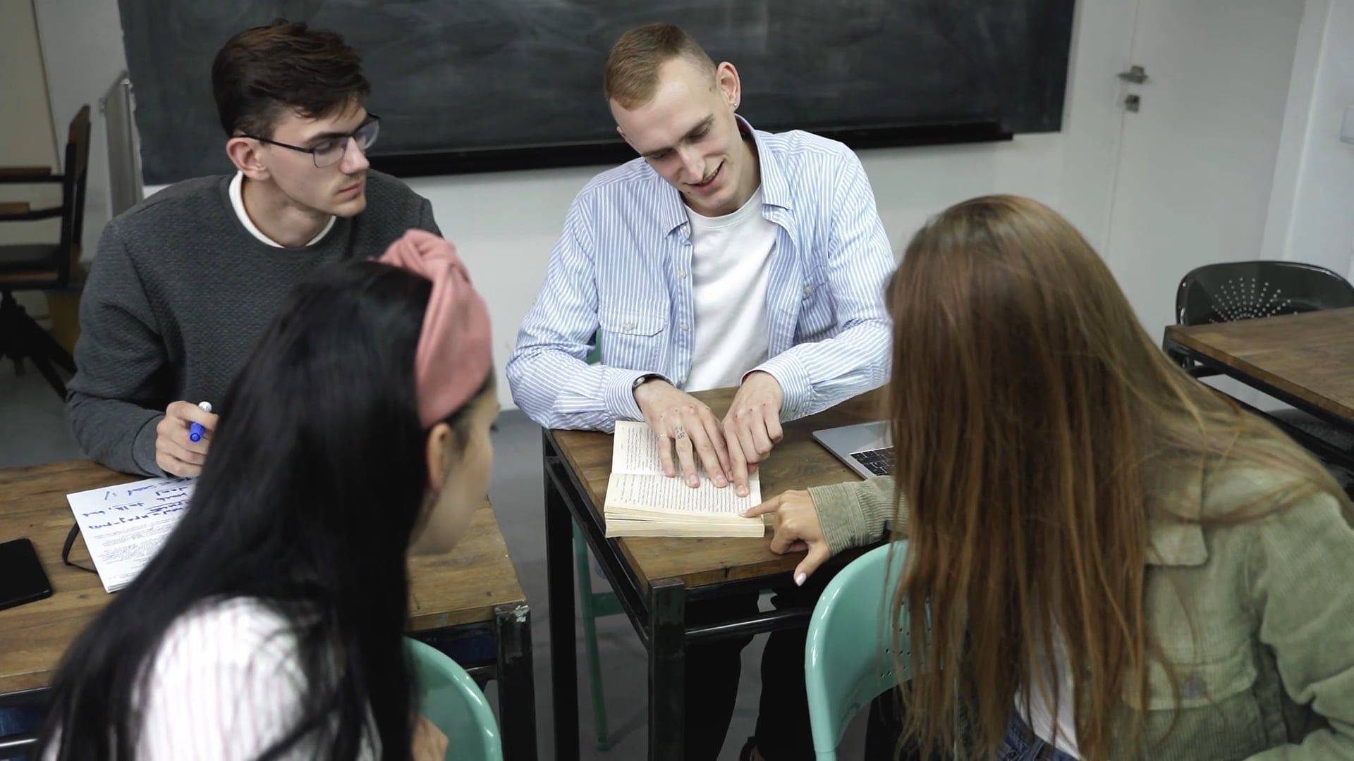 Students Talking to Each Other Free Stock Video Footage, Royalty-Free ...