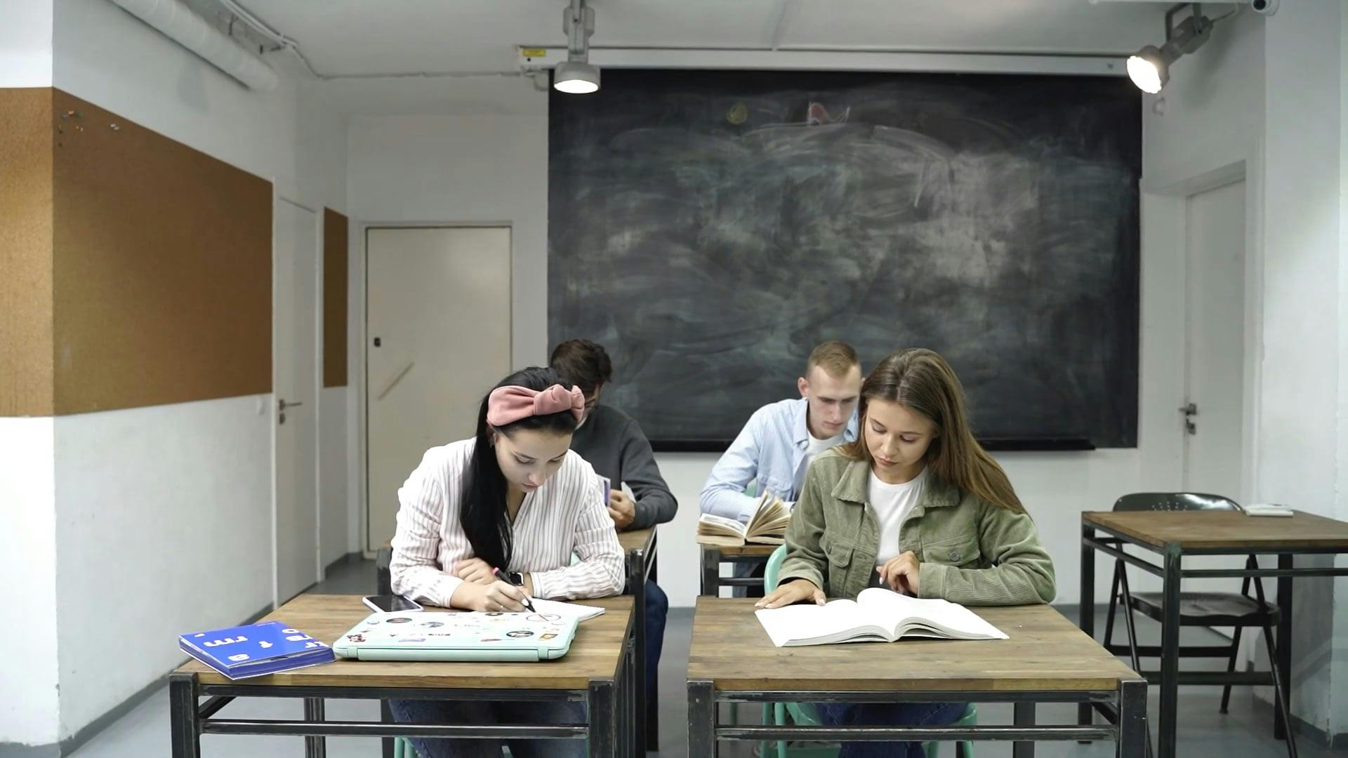 Students in a Classroom · Free Stock Video