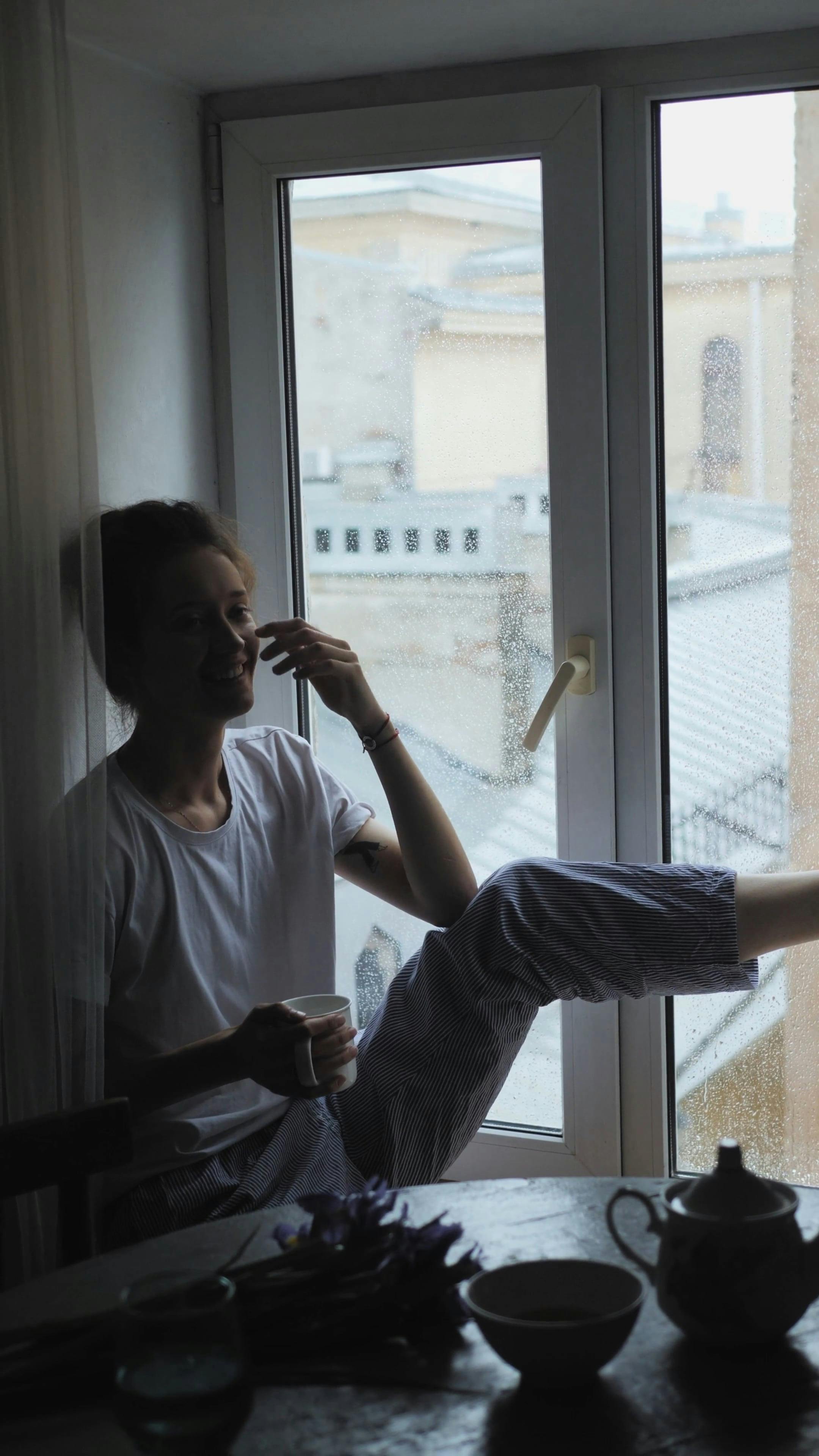 A Woman Posing In Front of a Camera Free Stock Video Footage, Royalty ...
