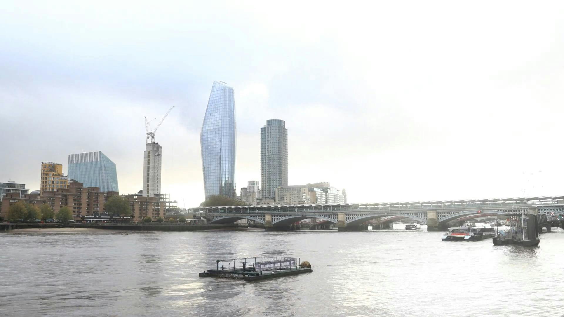 River Thames and City Background Time Lapse Free Stock Video Footage ...
