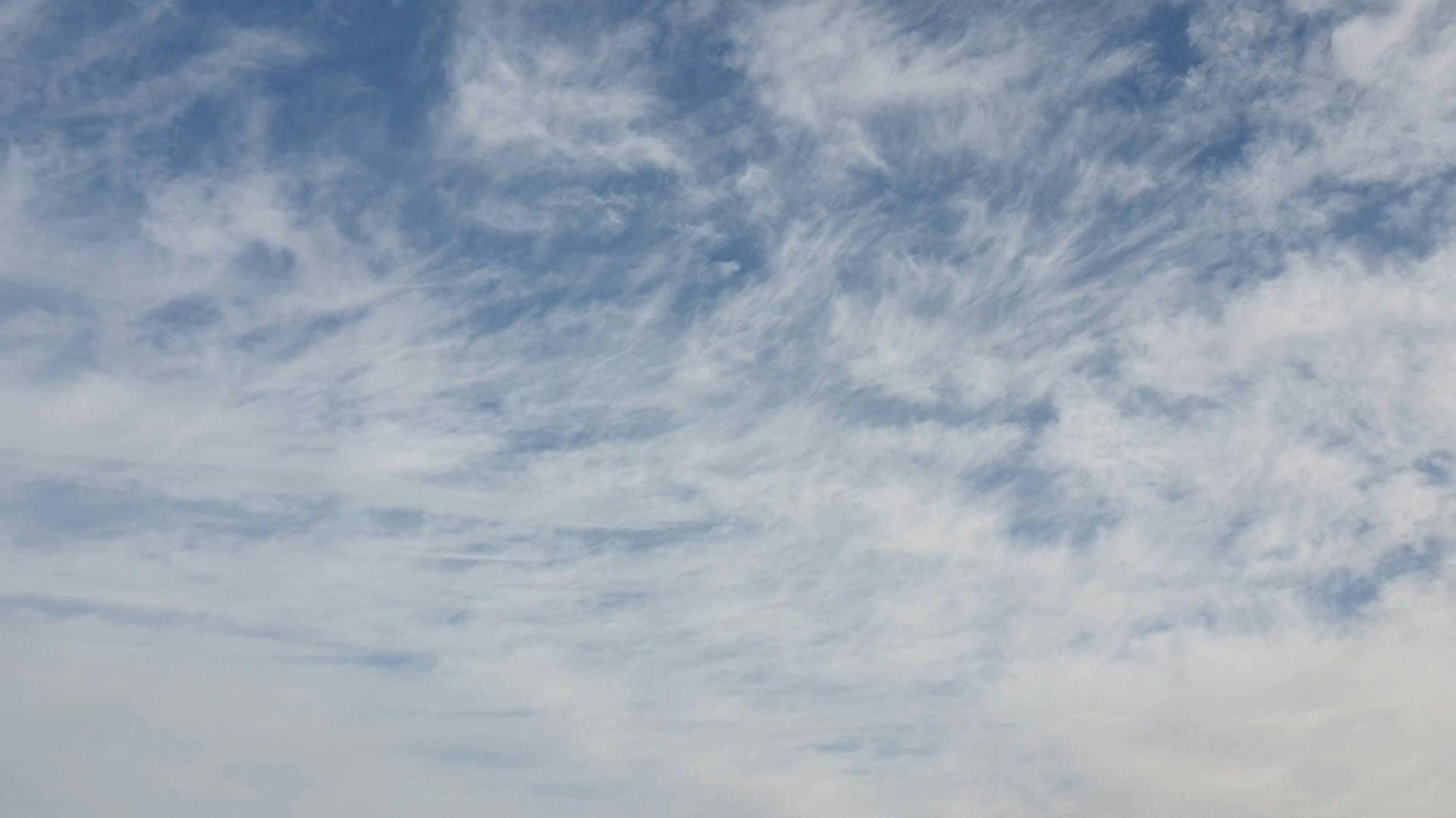 Clouds Moving Through the Sky Free Stock Video Footage, Royalty-Free 4K ...