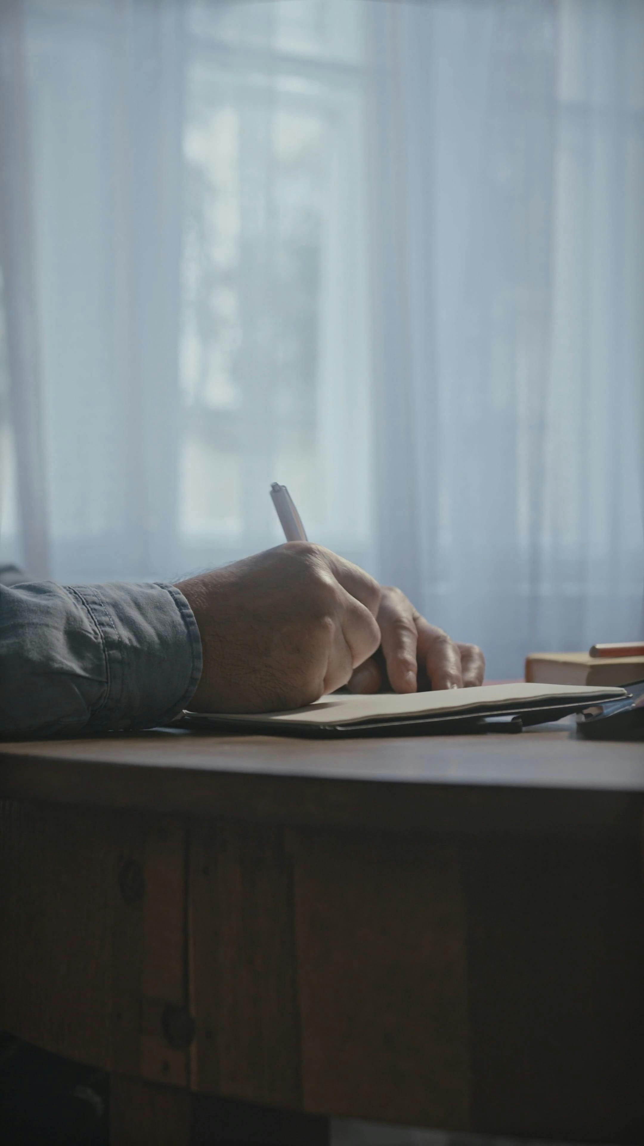 Businessman Taking Notes · Free Stock Video