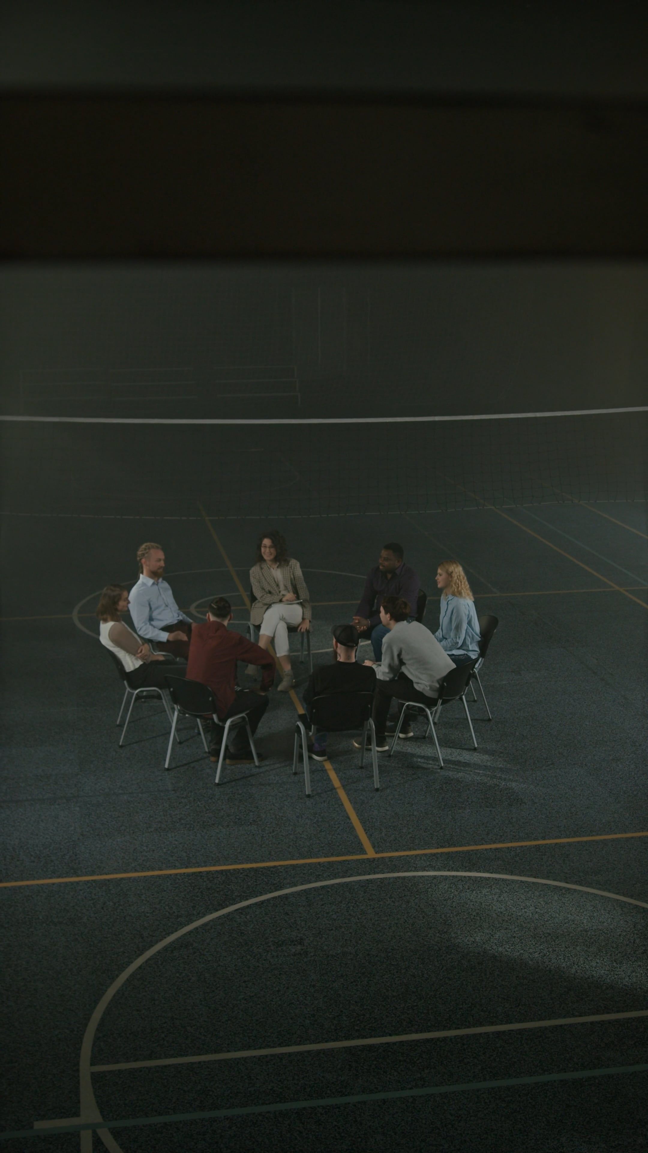 People in a Group Therapy Free Stock Video Footage, Royalty-Free 4K ...