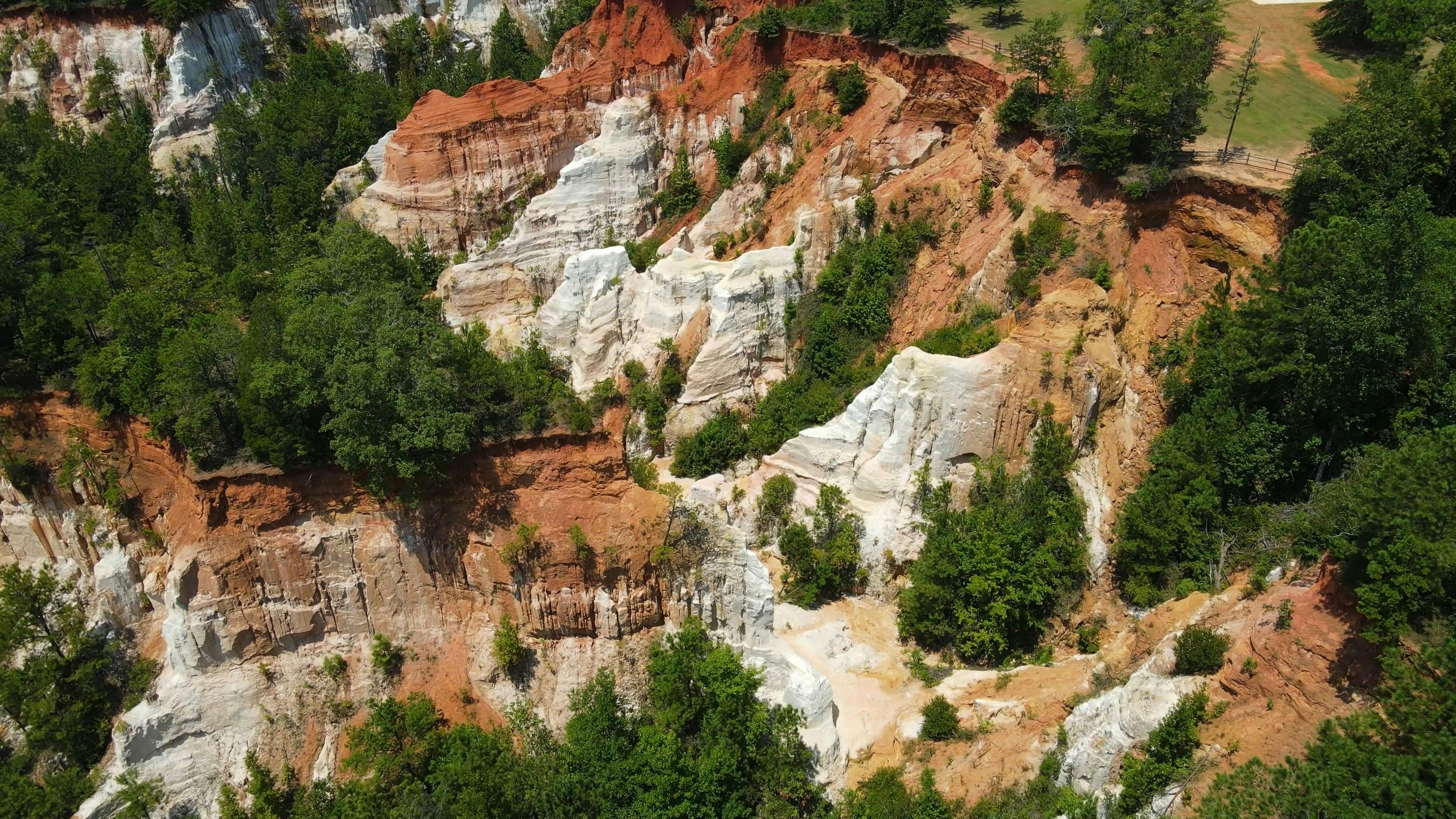 Aerial Footage of a Canyon · Free Stock Video