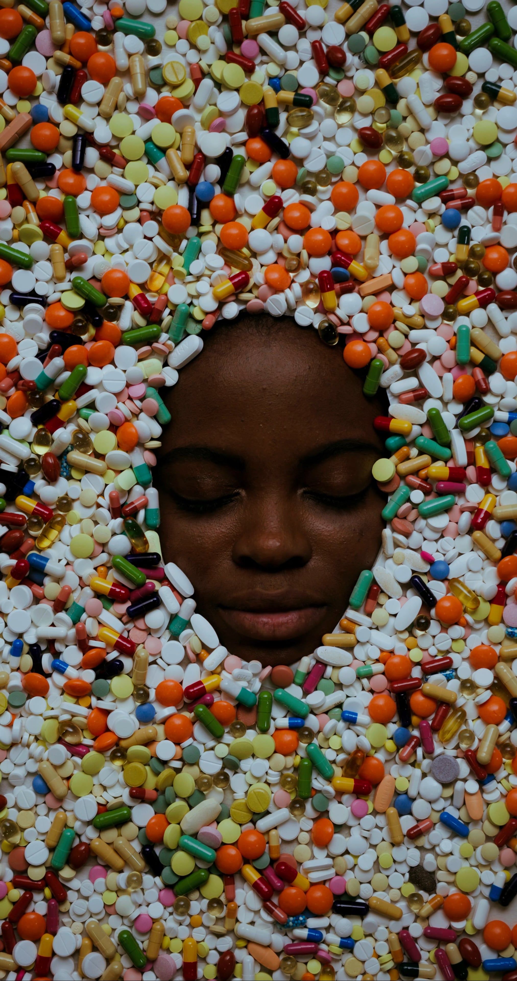 Women Surrounded by Pills · Free Stock Video