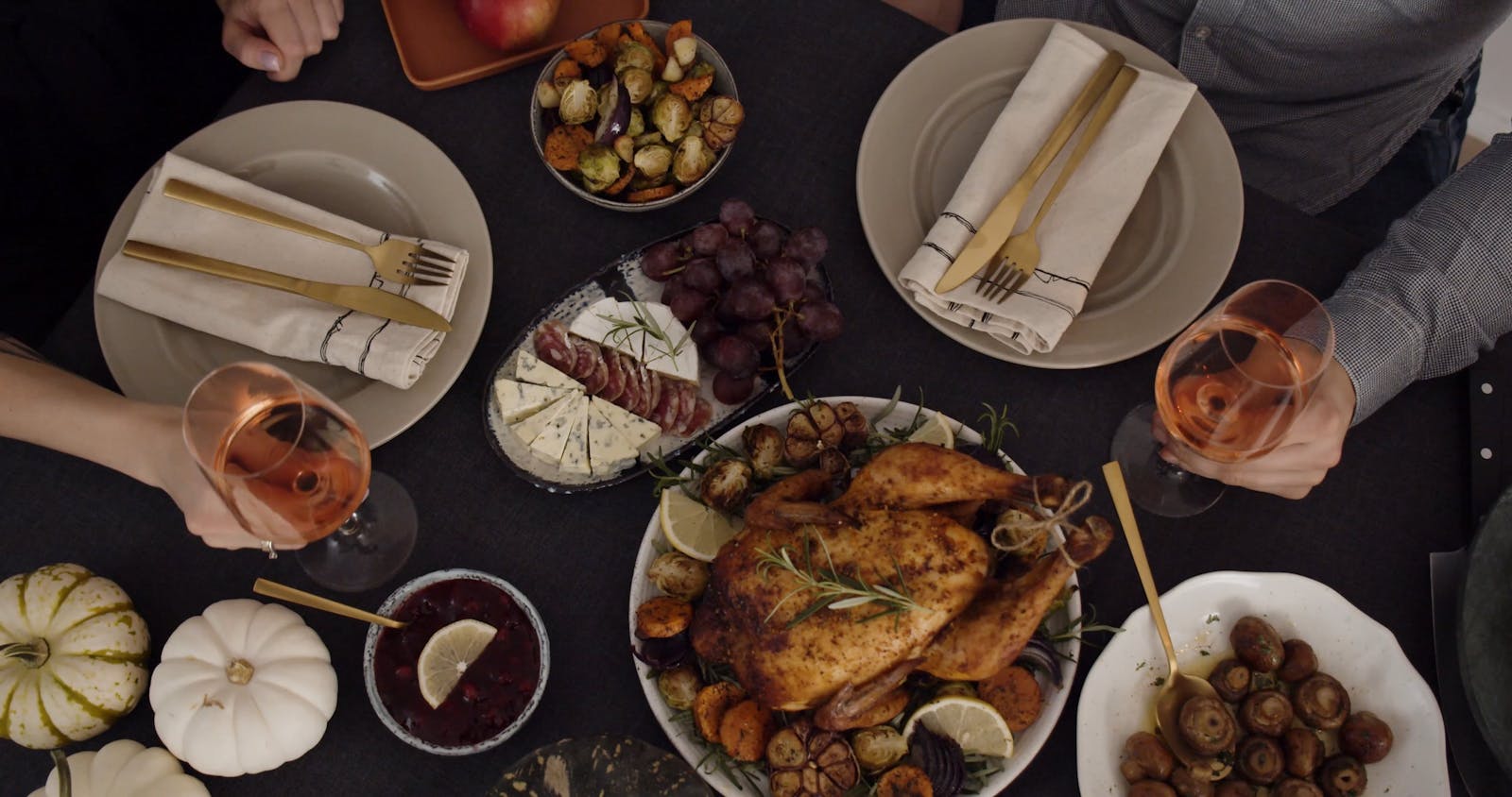 Thanksgiving Dinner Videos, Download The BEST Free 4k Stock Video ...
