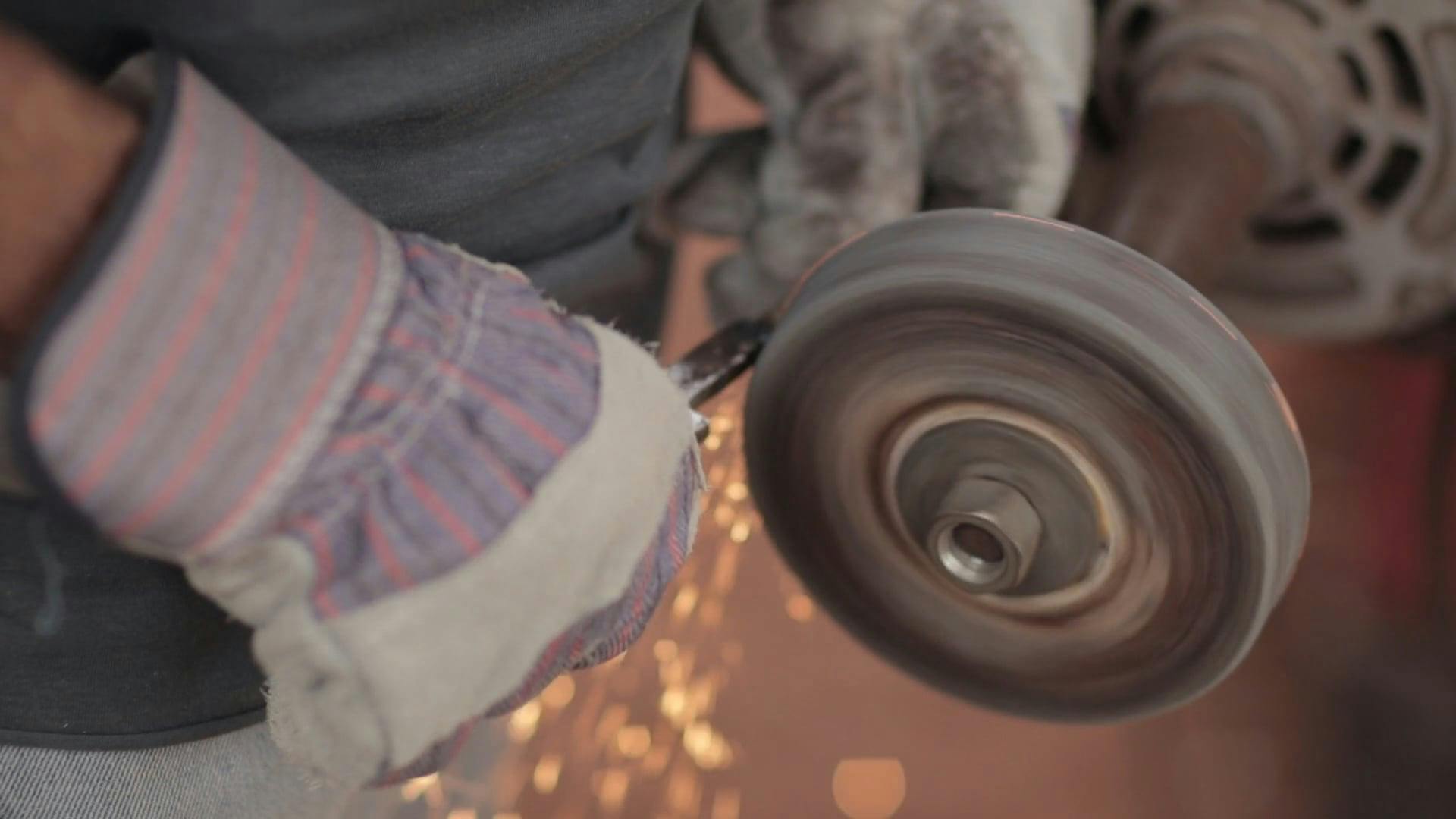 Blacksmith Hammering a Burning Metal Free Stock Video Footage, Royalty ...