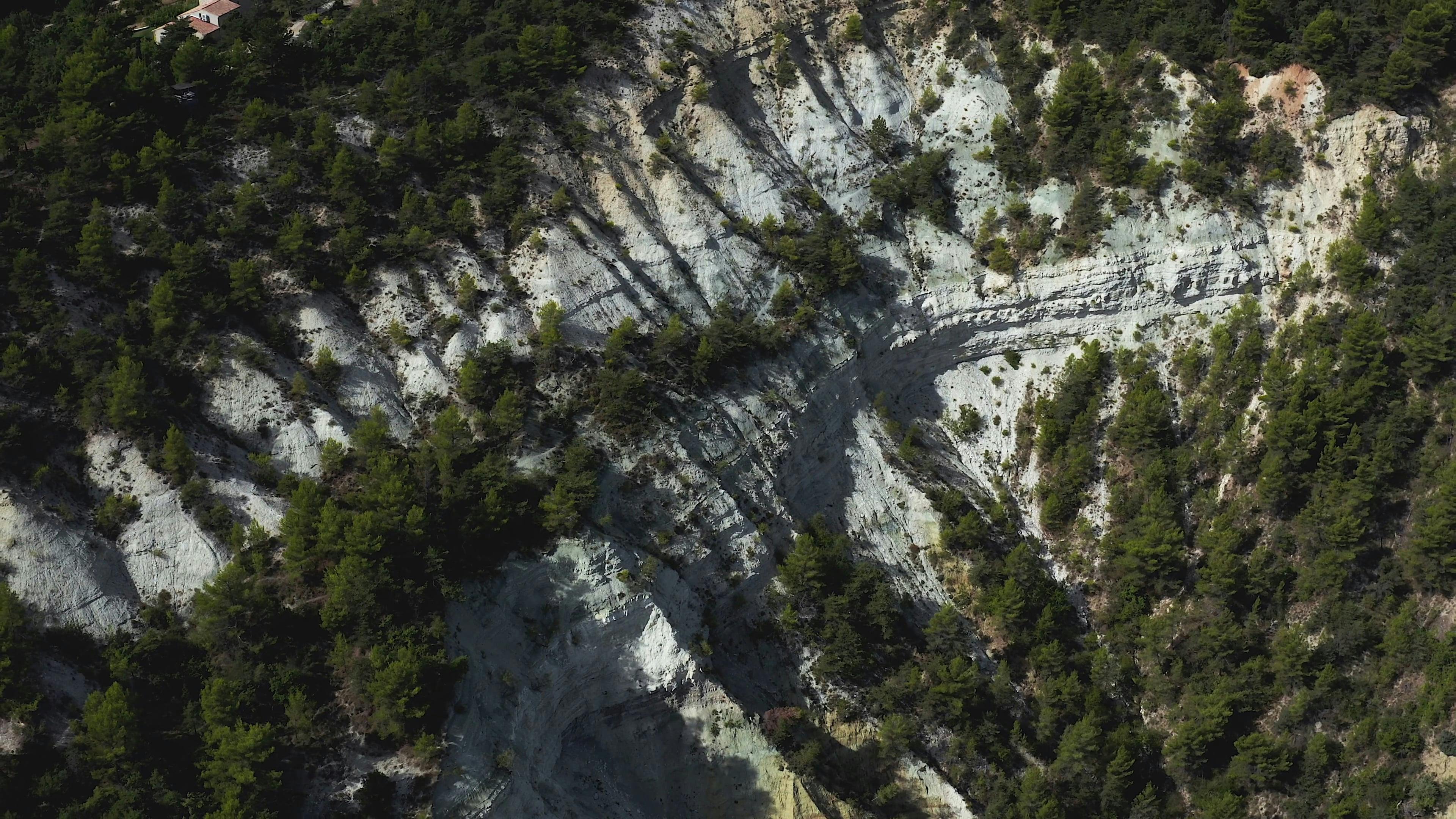 Drone Footage Of The Mountain Cliff Rocks · Free Stock Video