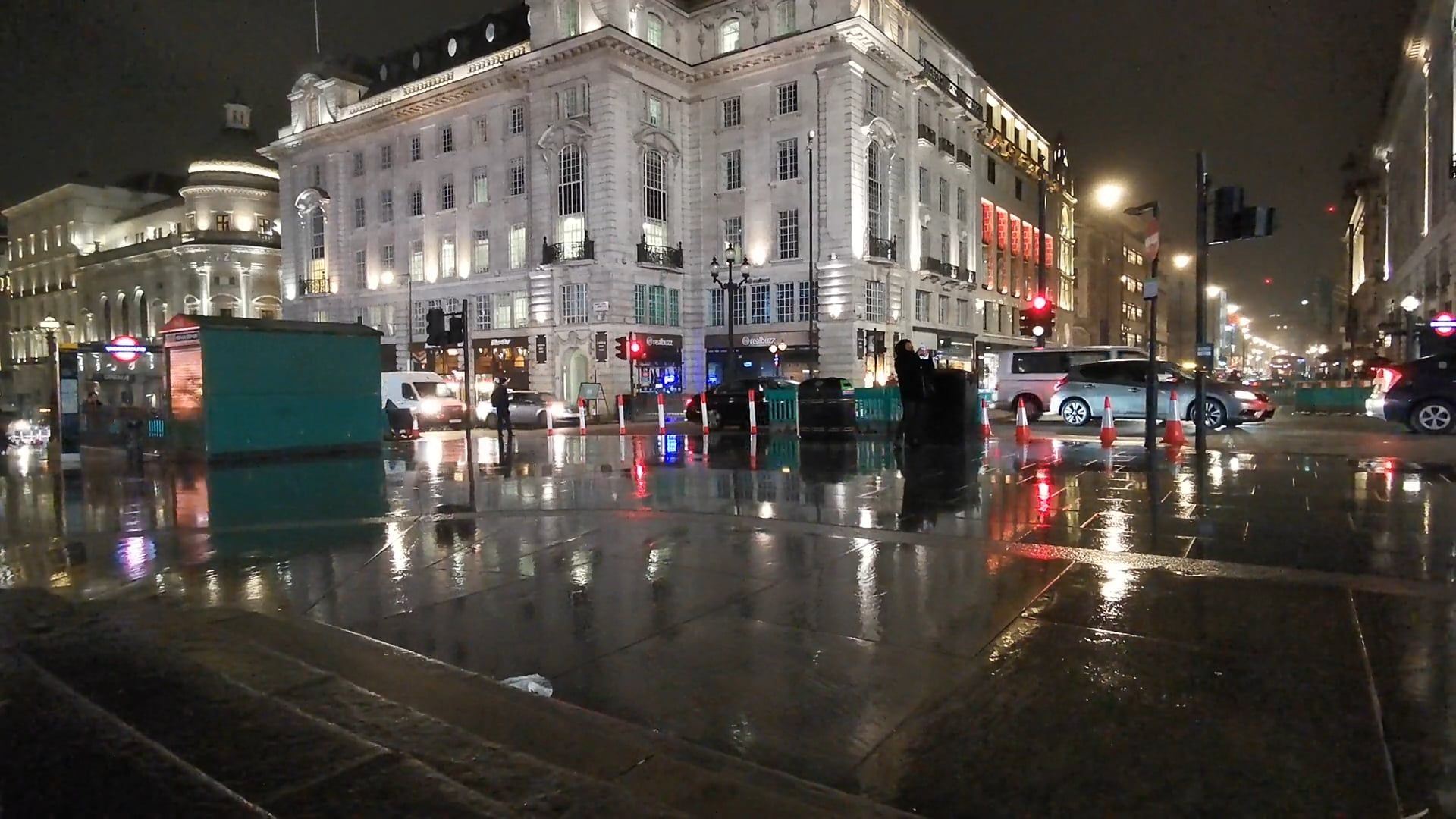 A Street In London On A Rainy Night Free Stock Video Footage, Royalty ...