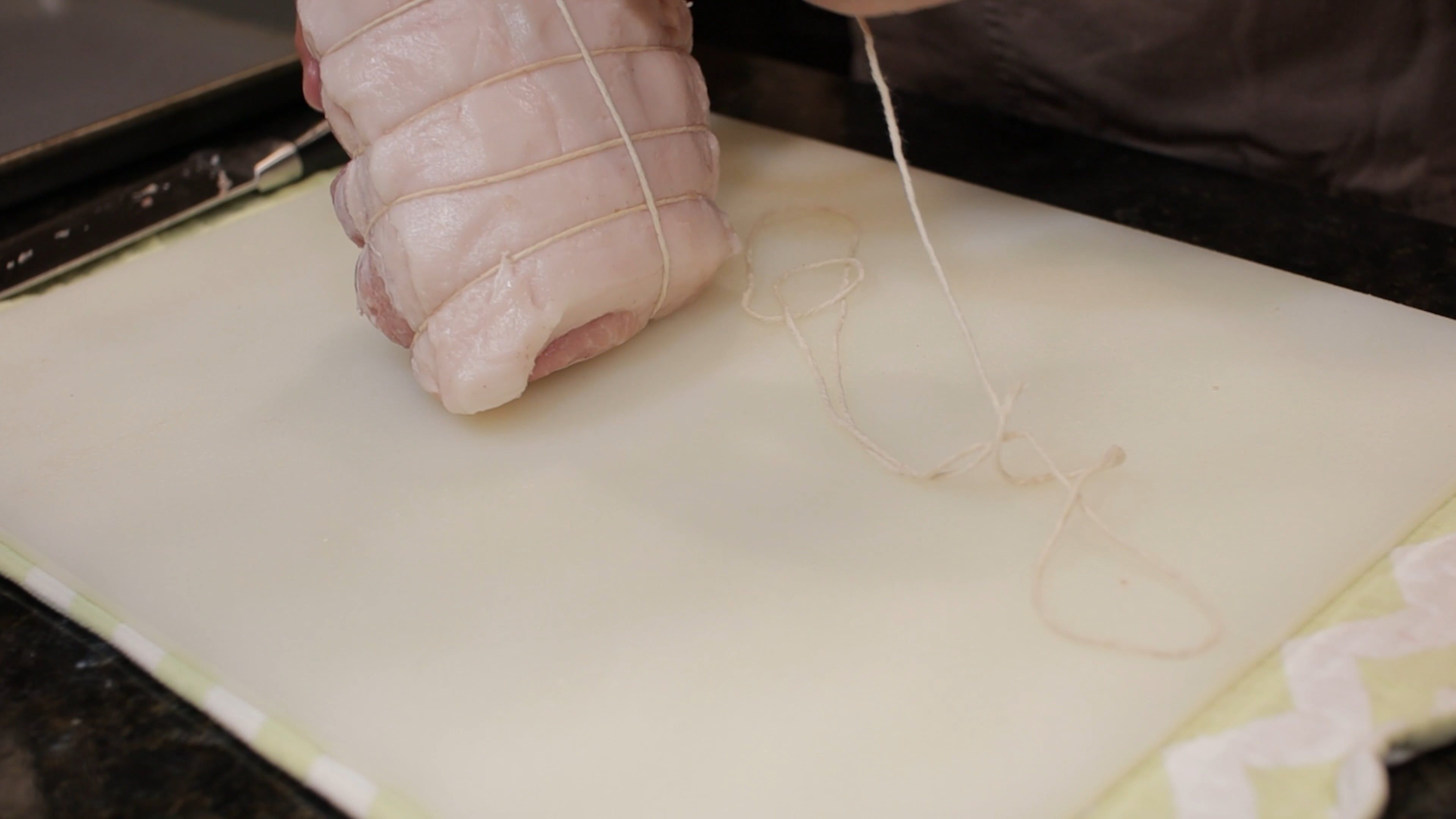 Chef Tying Up a Meat Free Stock Video Footage, Royalty-Free 4K & HD ...