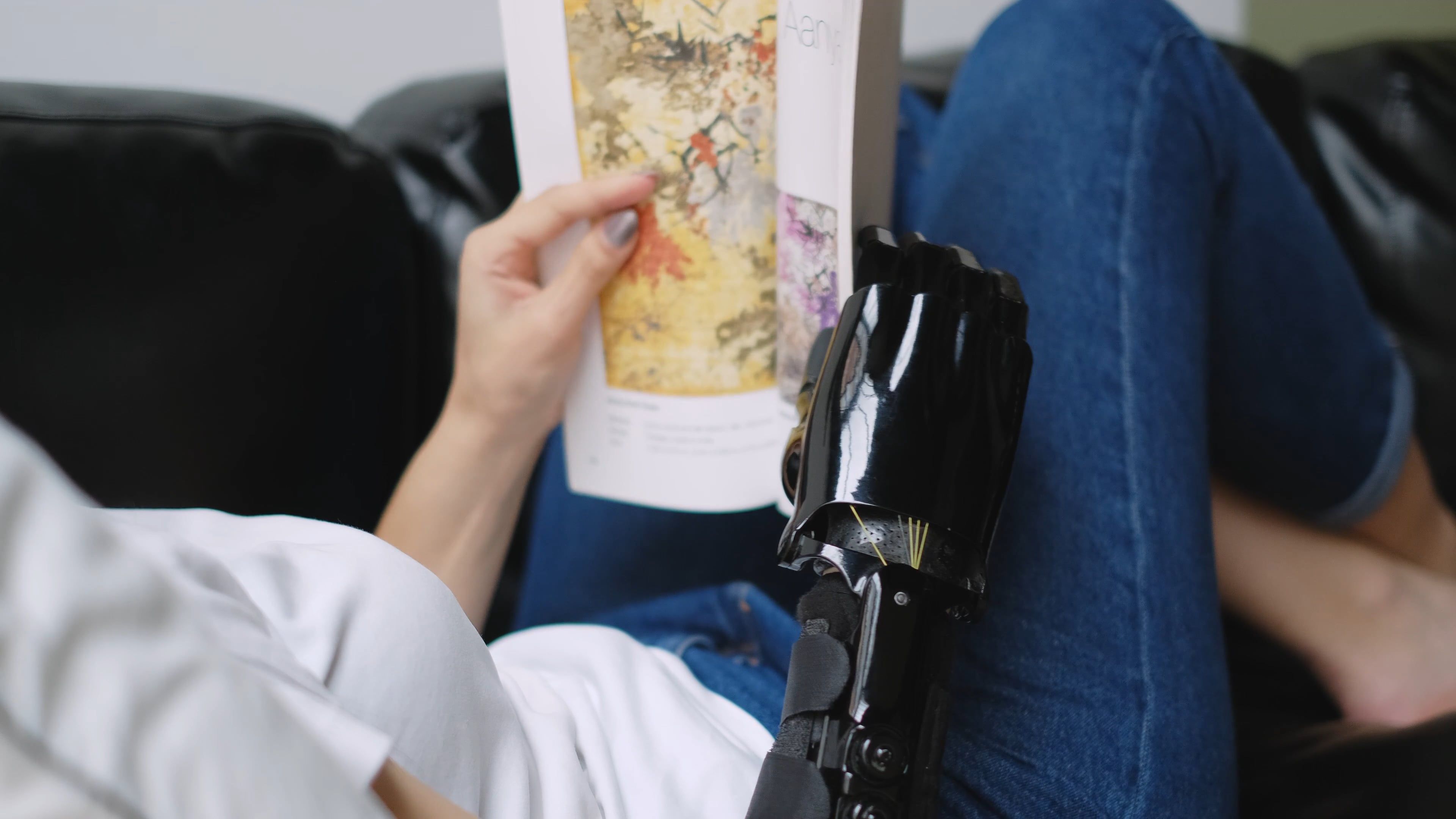 Person Reading a Magazine Free Stock Video Footage, Royalty-Free 4K ...