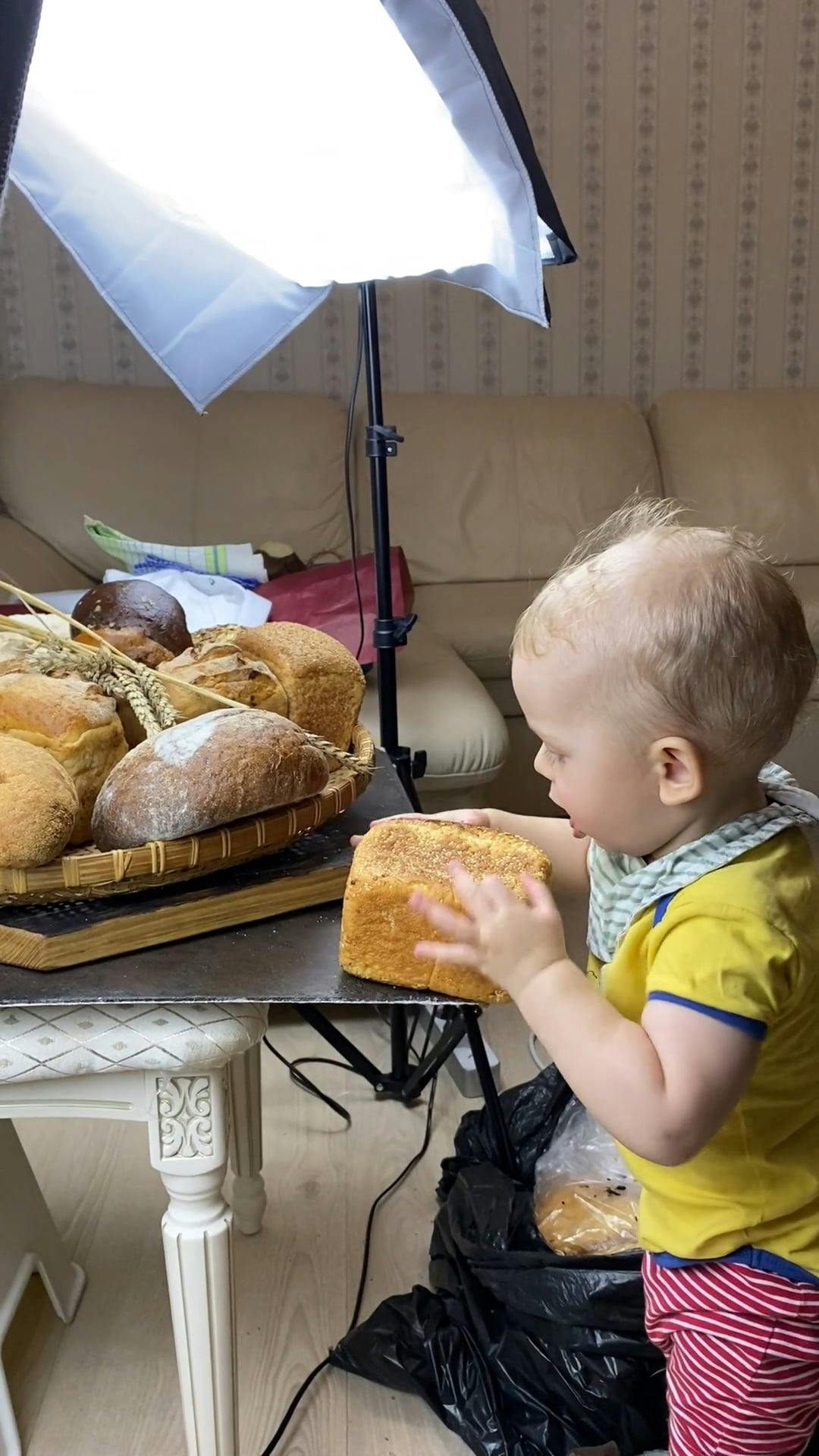 Child Eating Bread Free Stock Video Footage, Royalty-Free 4K & HD Video ...