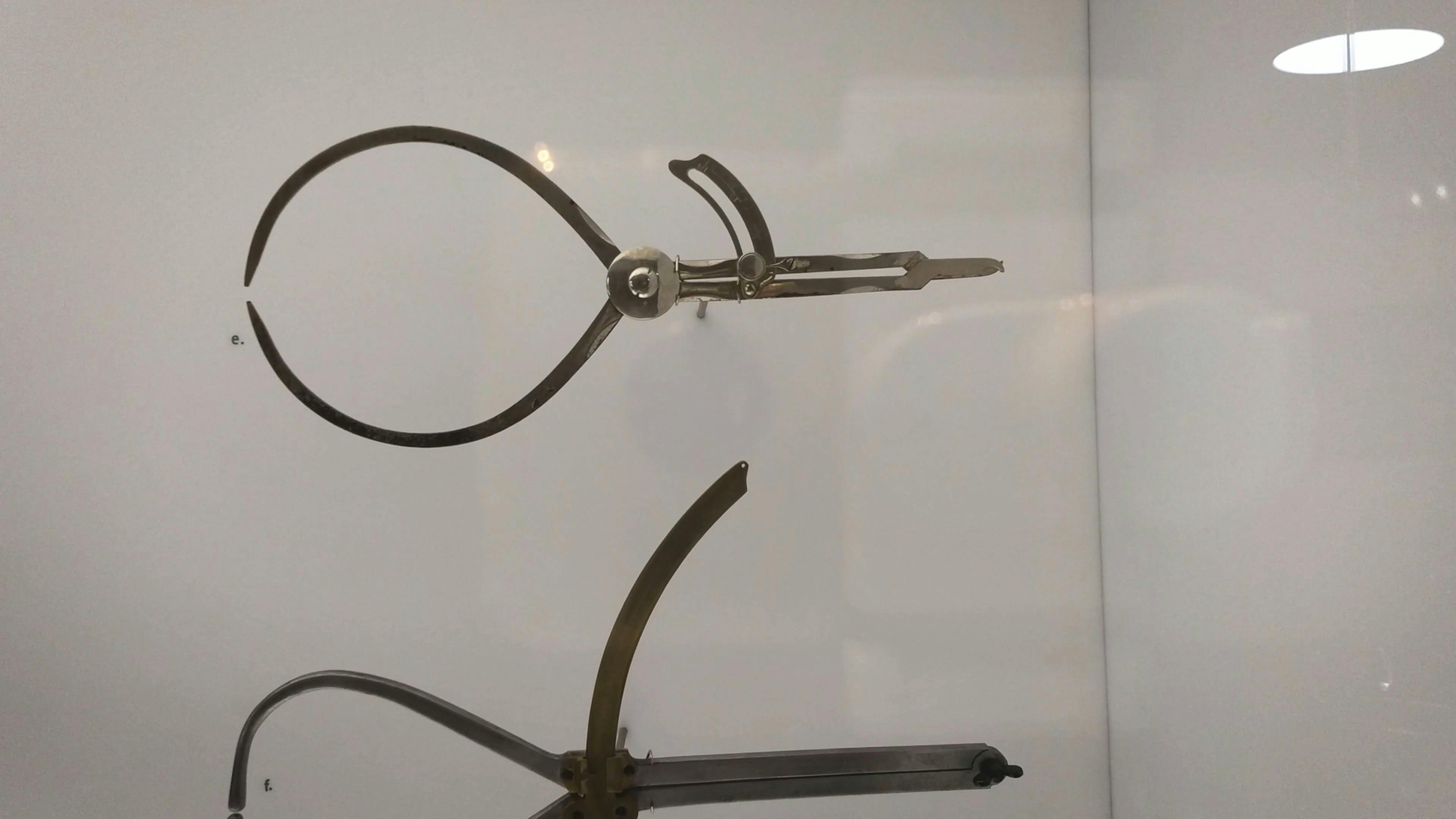 Obstetric Forceps in Museum Display Case Free Stock Video Footage ...