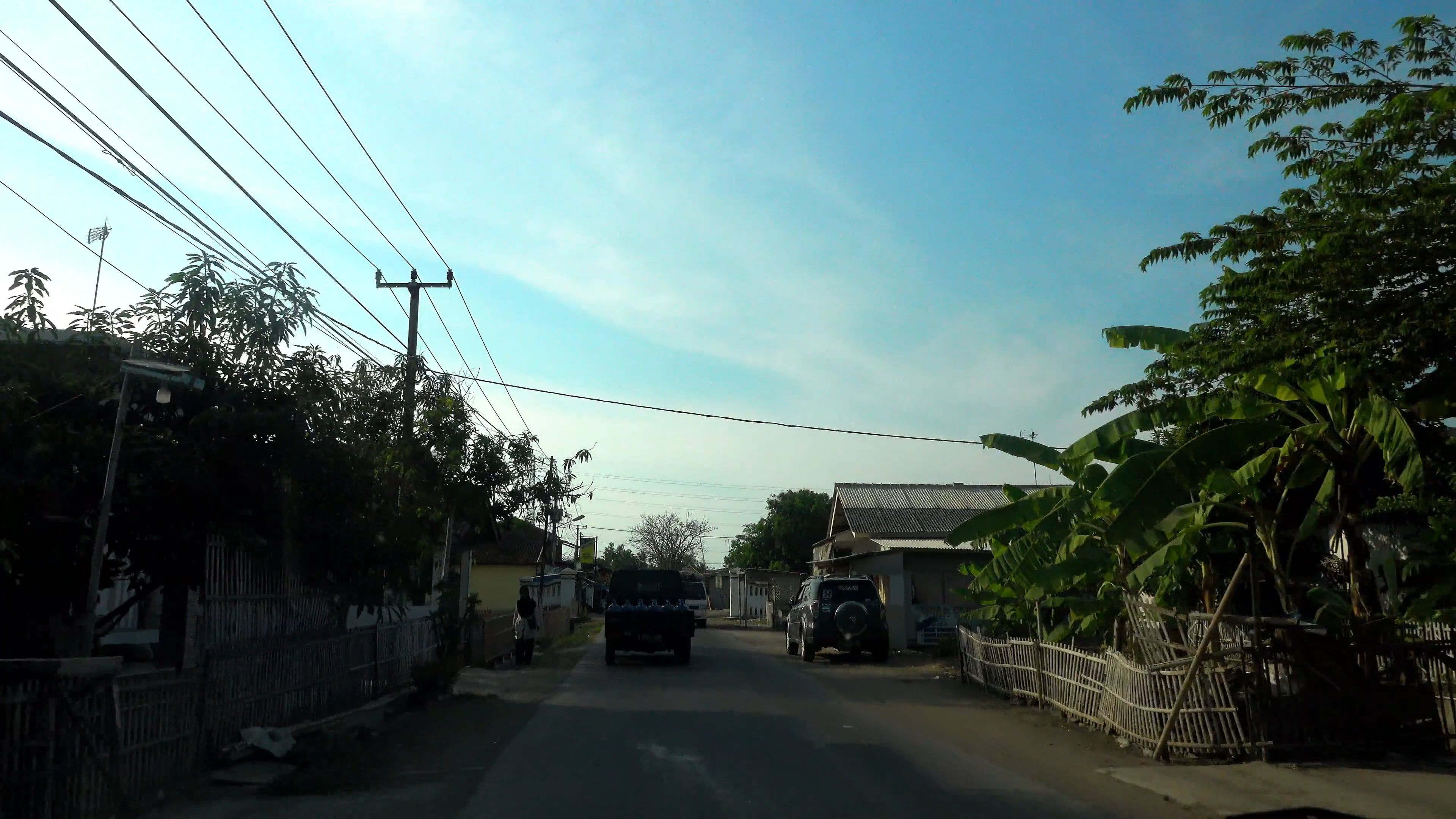 Dashcam Footage of Driving Through a Busy Road Free Stock Video Footage ...
