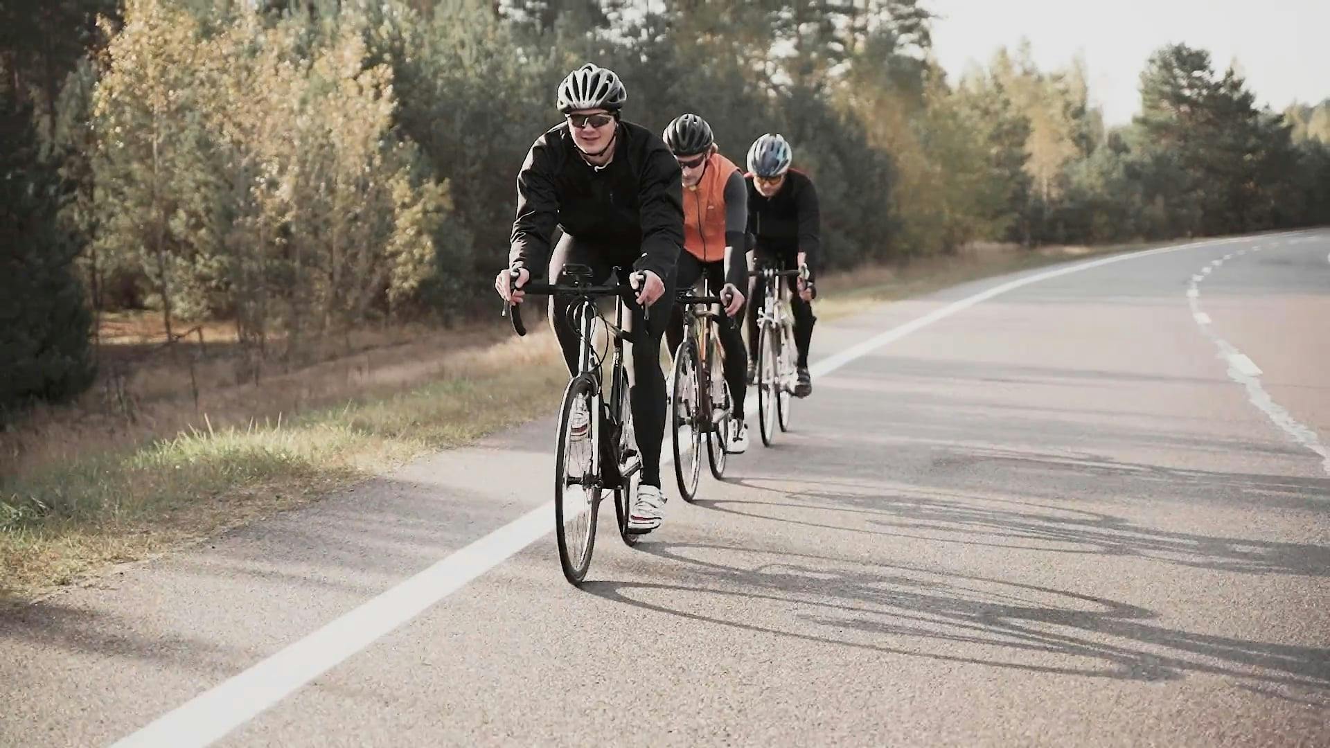 Three Cyclists on Road Free Stock Video Footage, Royalty-Free 4K & HD ...