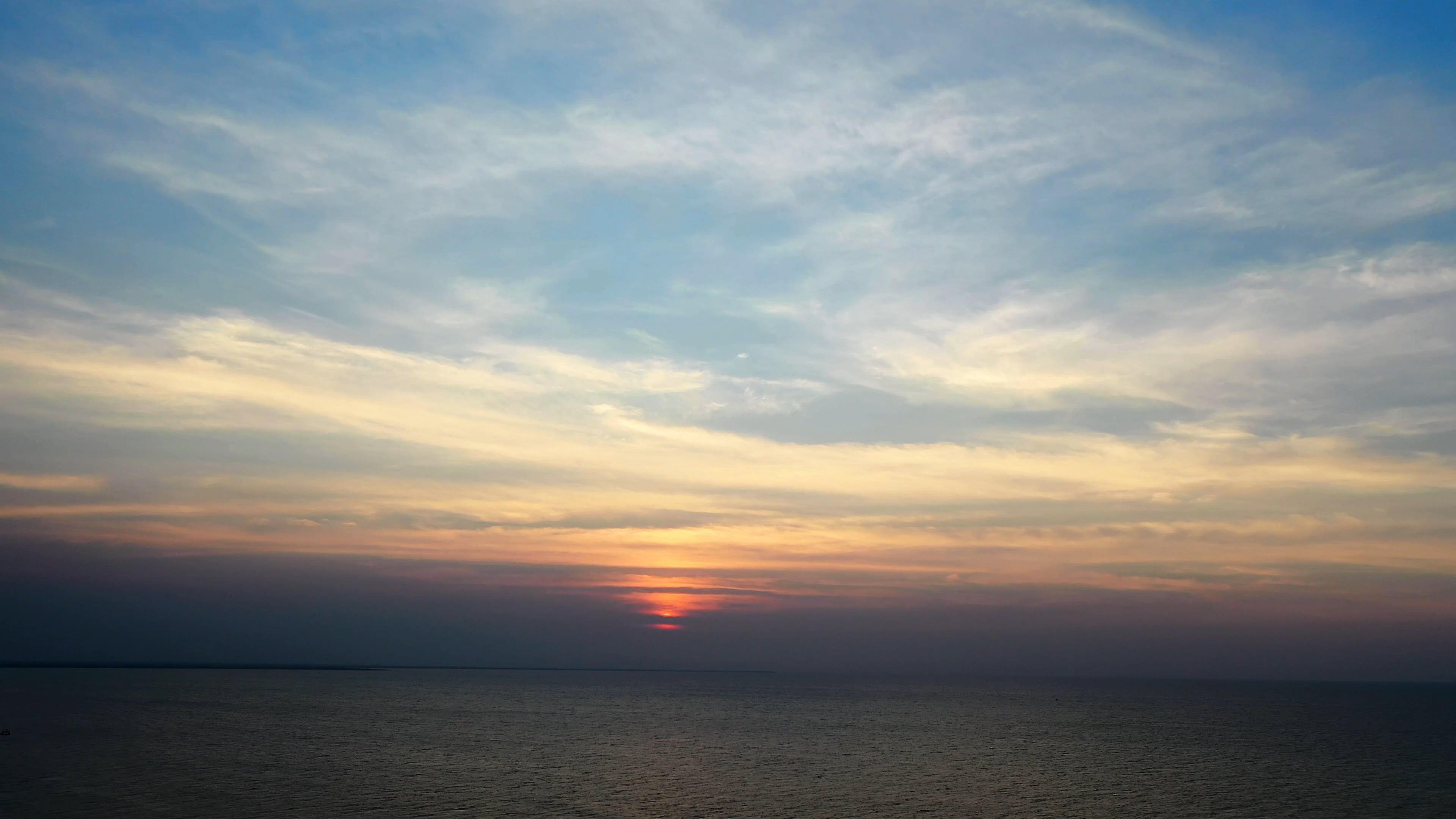 Beautiful Sky Over Ocean Free Stock Video Footage, Royalty-Free 4K & HD ...