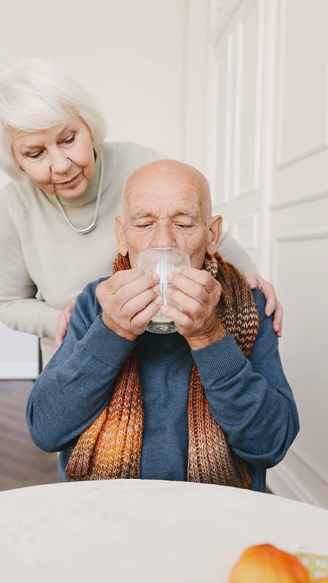 Elderly Man Drinking Water Free Stock Video Footage, Royalty-Free 4K ...