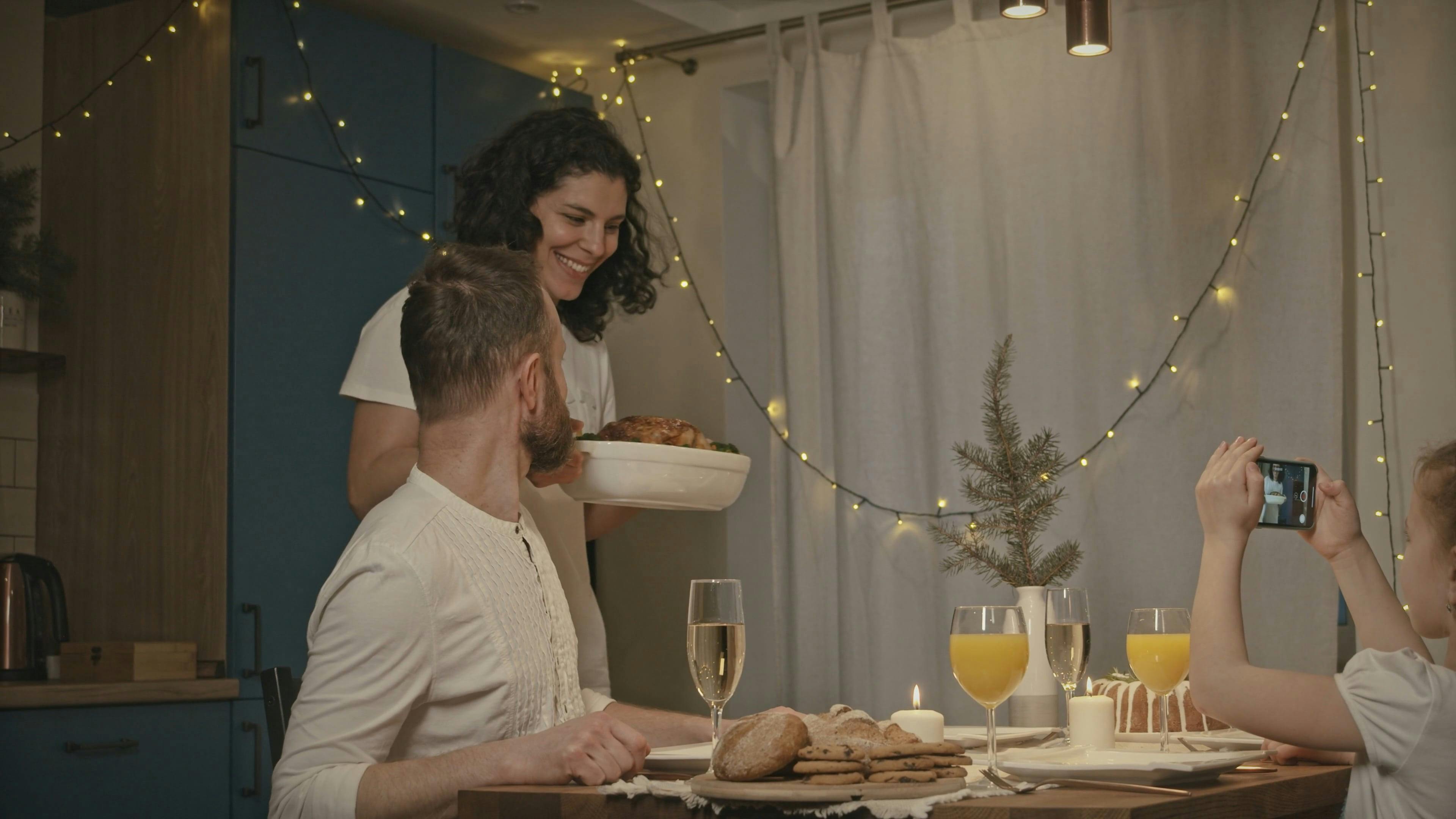 Girl Taking Video on Smartphone Free Stock Video Footage, Royalty-Free ...