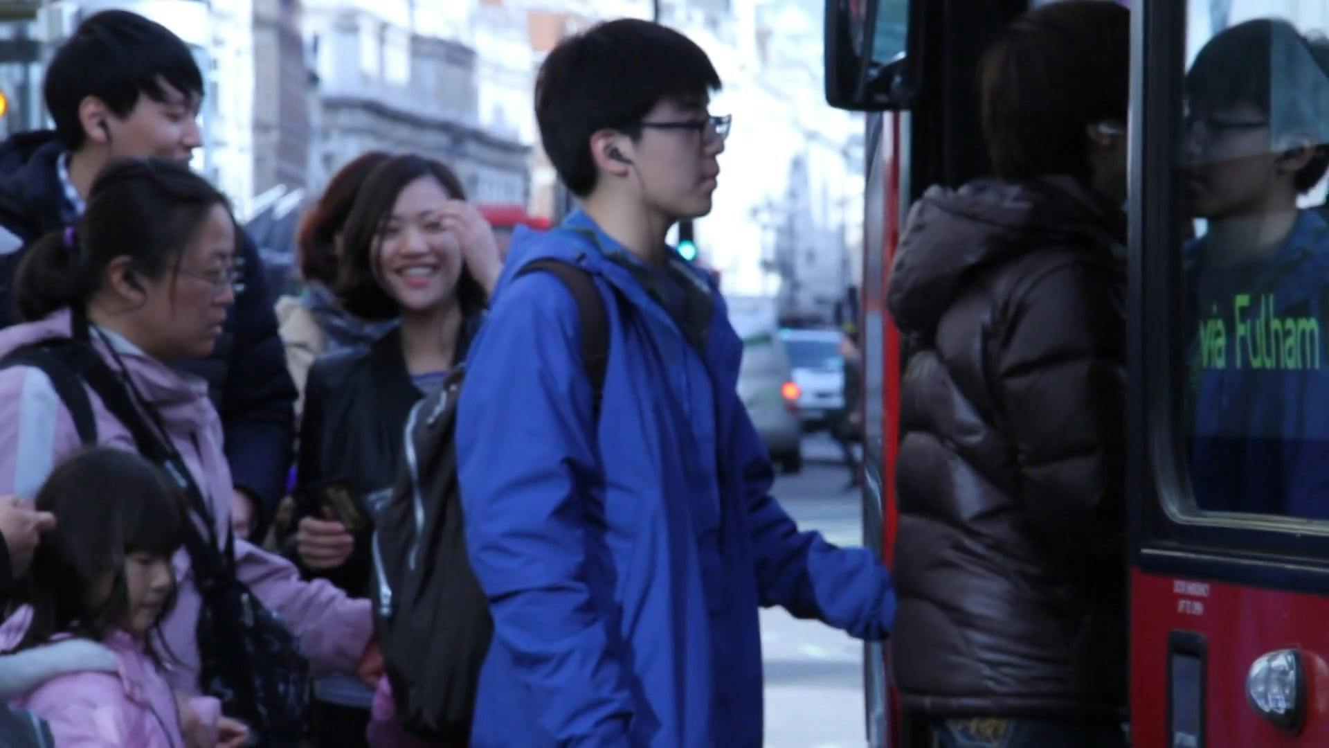 People Riding Bus · Free Stock Video