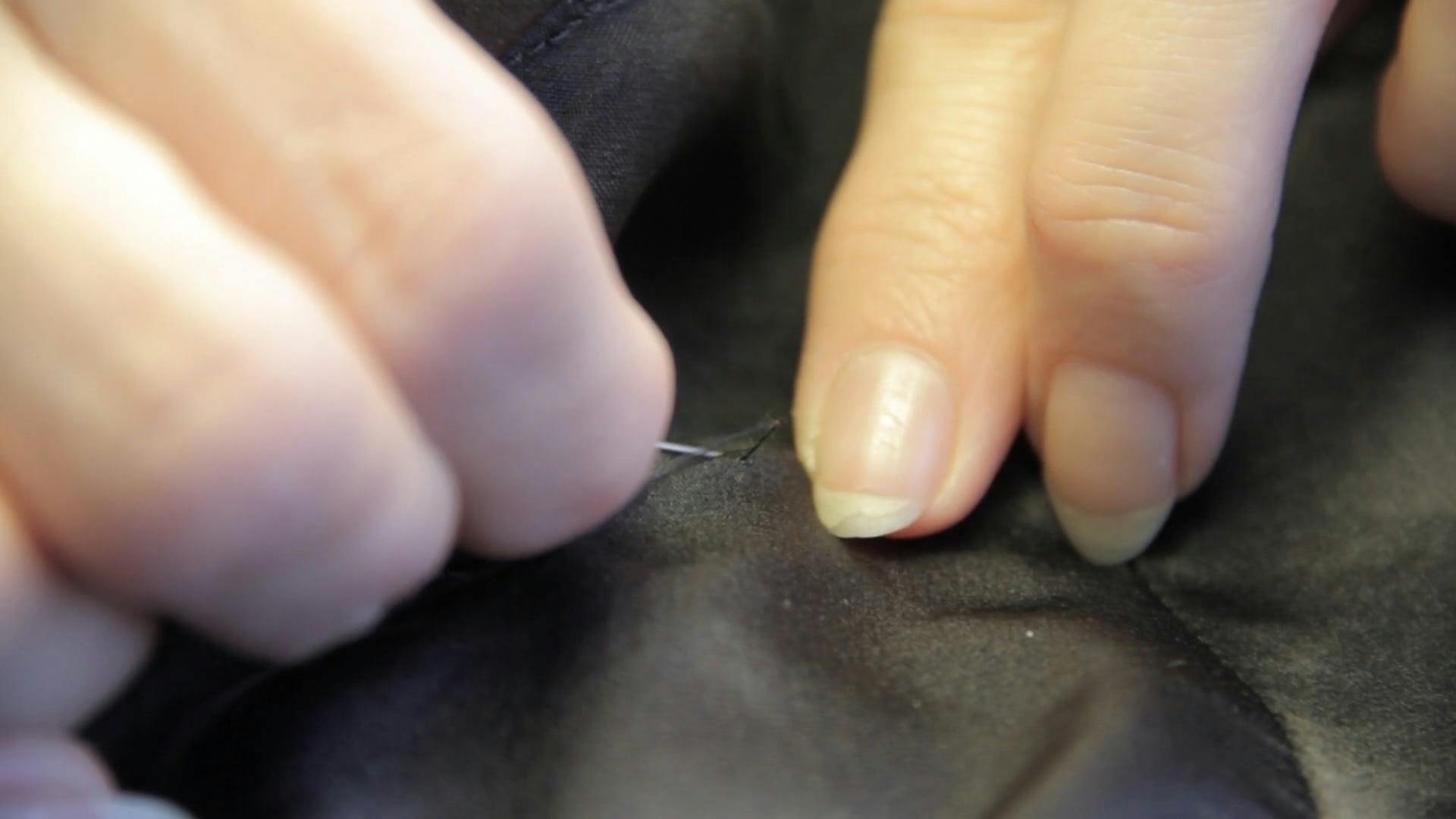 A Person Stitching a Cloth Free Stock Video Footage, Royalty-Free 4K ...