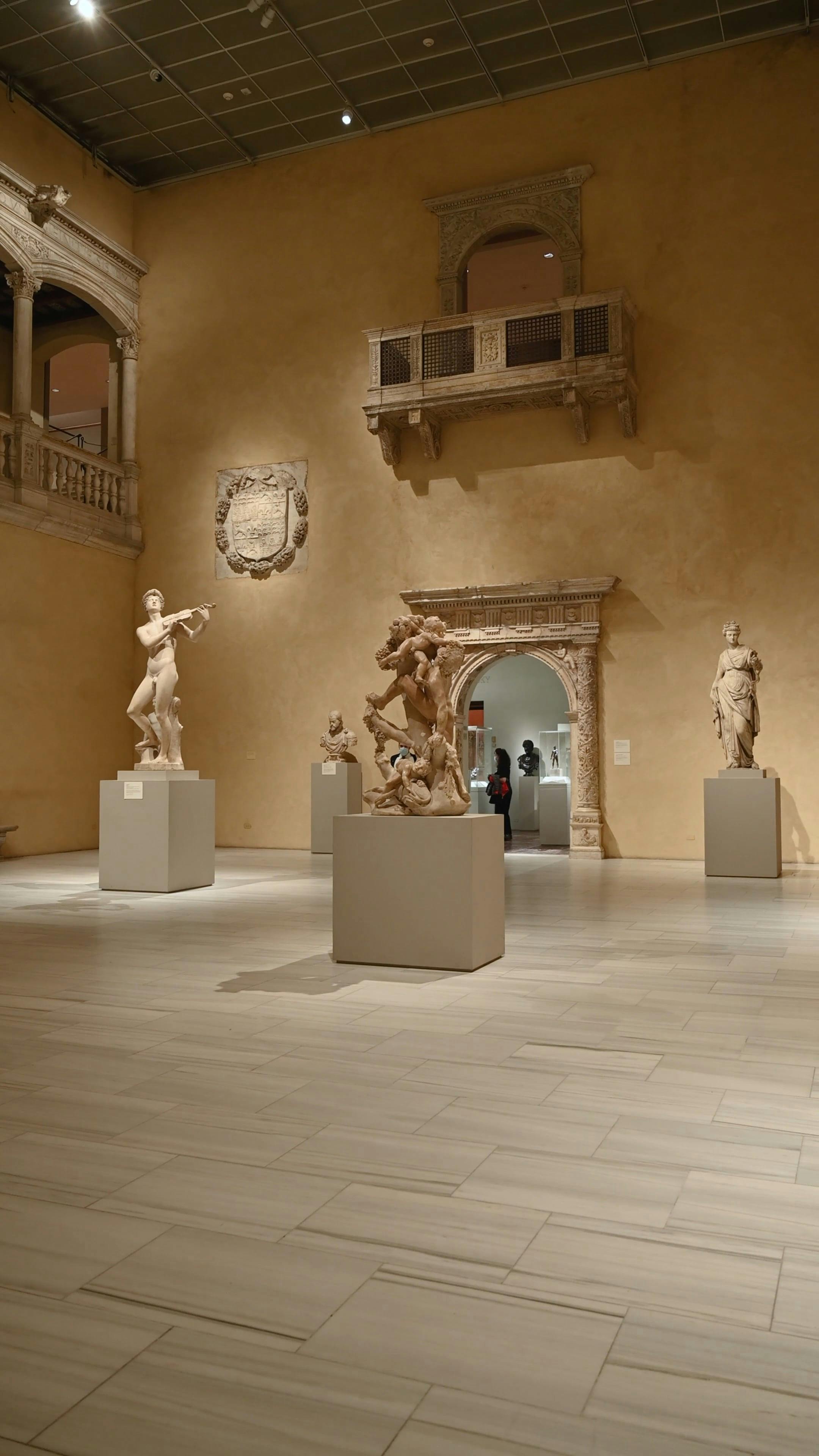 Indoors View of a Museum · Free Stock Video