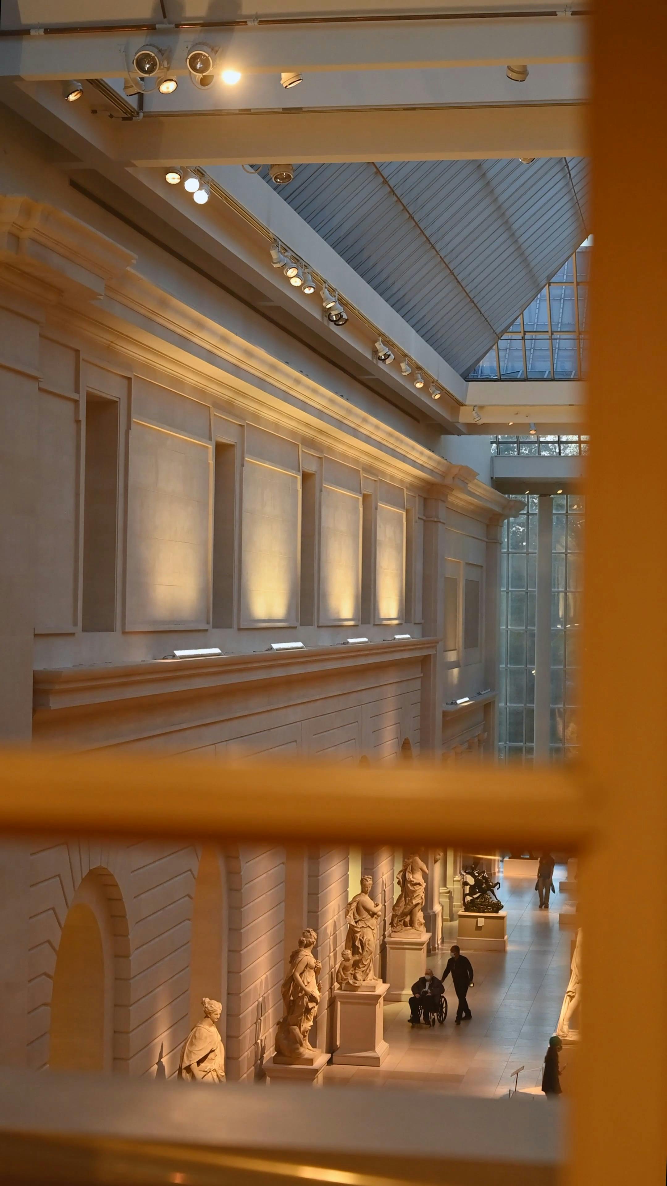 Sculptures and Statues Inside a Museum Free Stock Video Footage ...