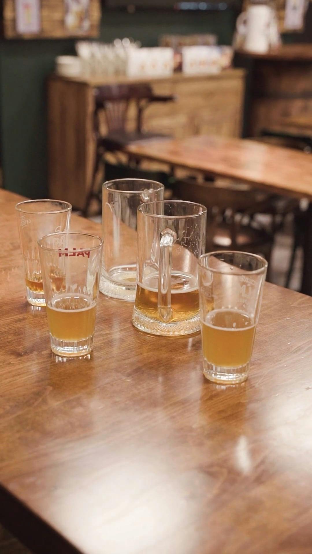 An Iced Cold Draft Beer In A Mug Free Stock Video Footage, Royalty-Free ...