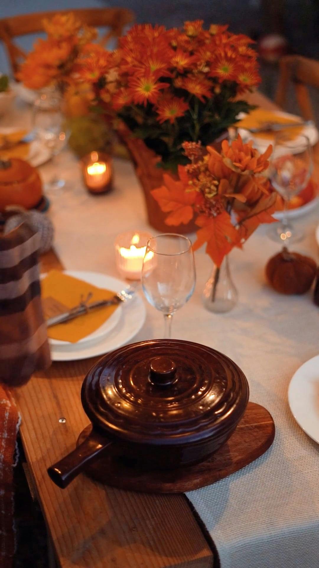 Person Removing Pot Lid on the Top of the Table Free Stock Video ...