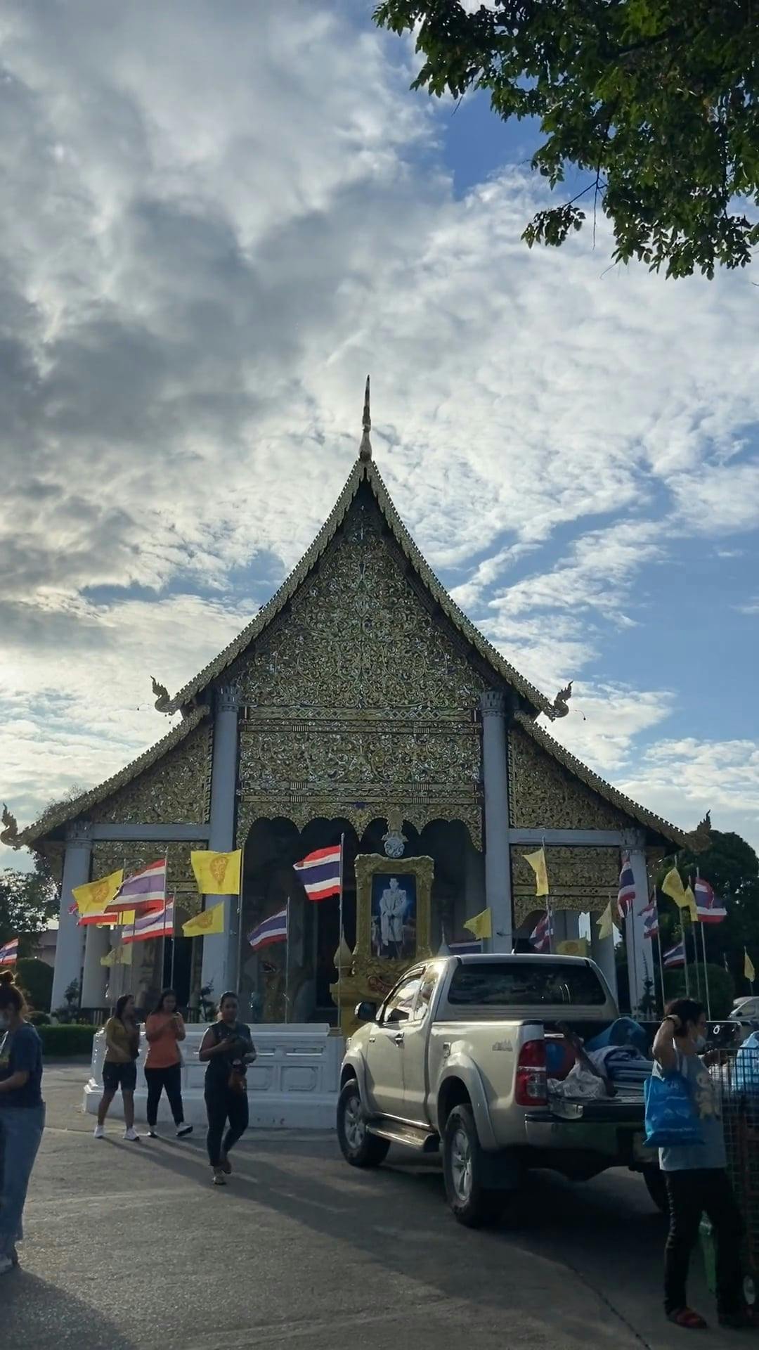 People Walking Near Temple Free Stock Video Footage, Royalty-Free 4K ...