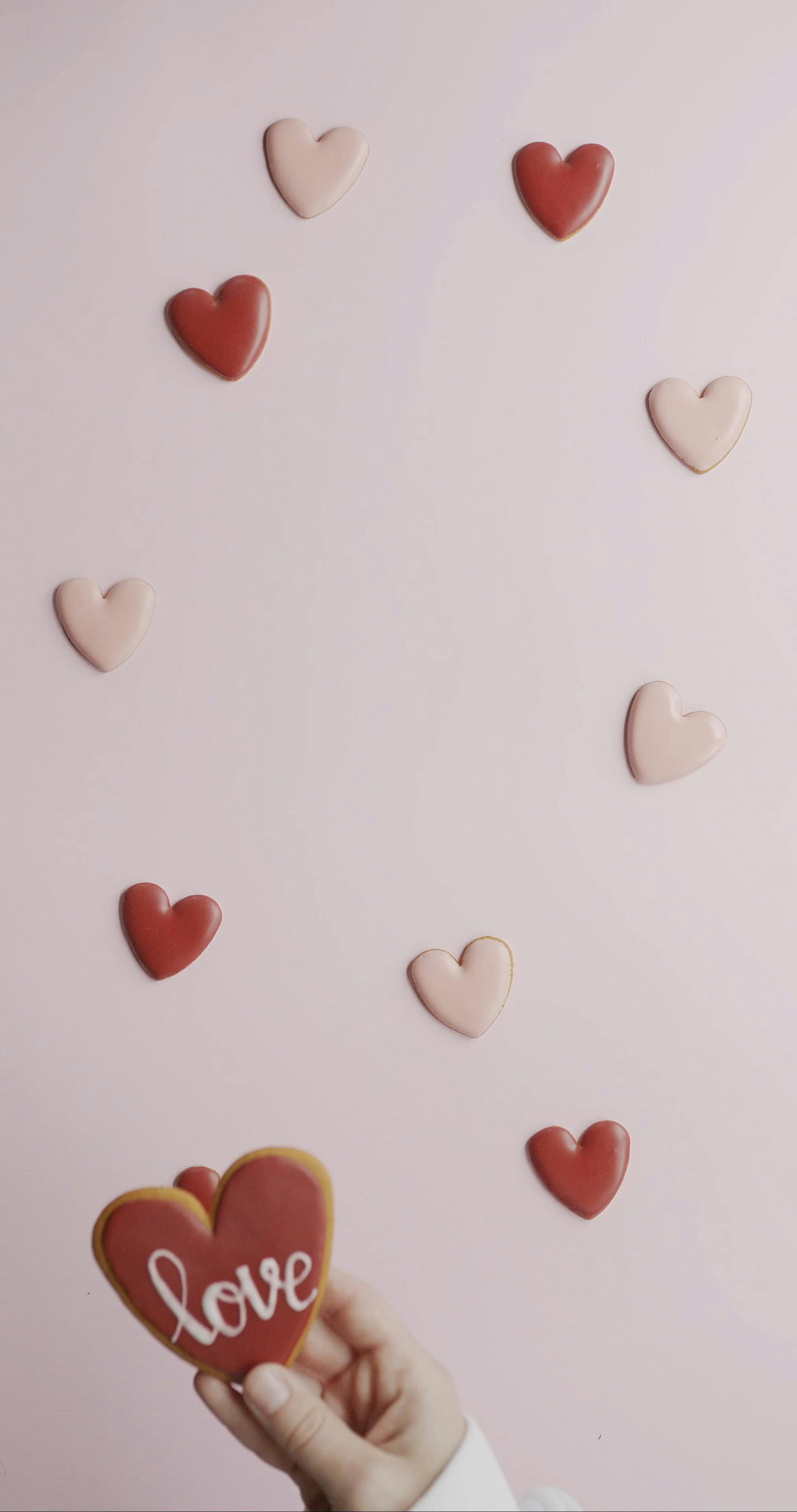 Flat Lay of Heart Design Free Stock Video Footage, Royalty-Free 4K & HD ...