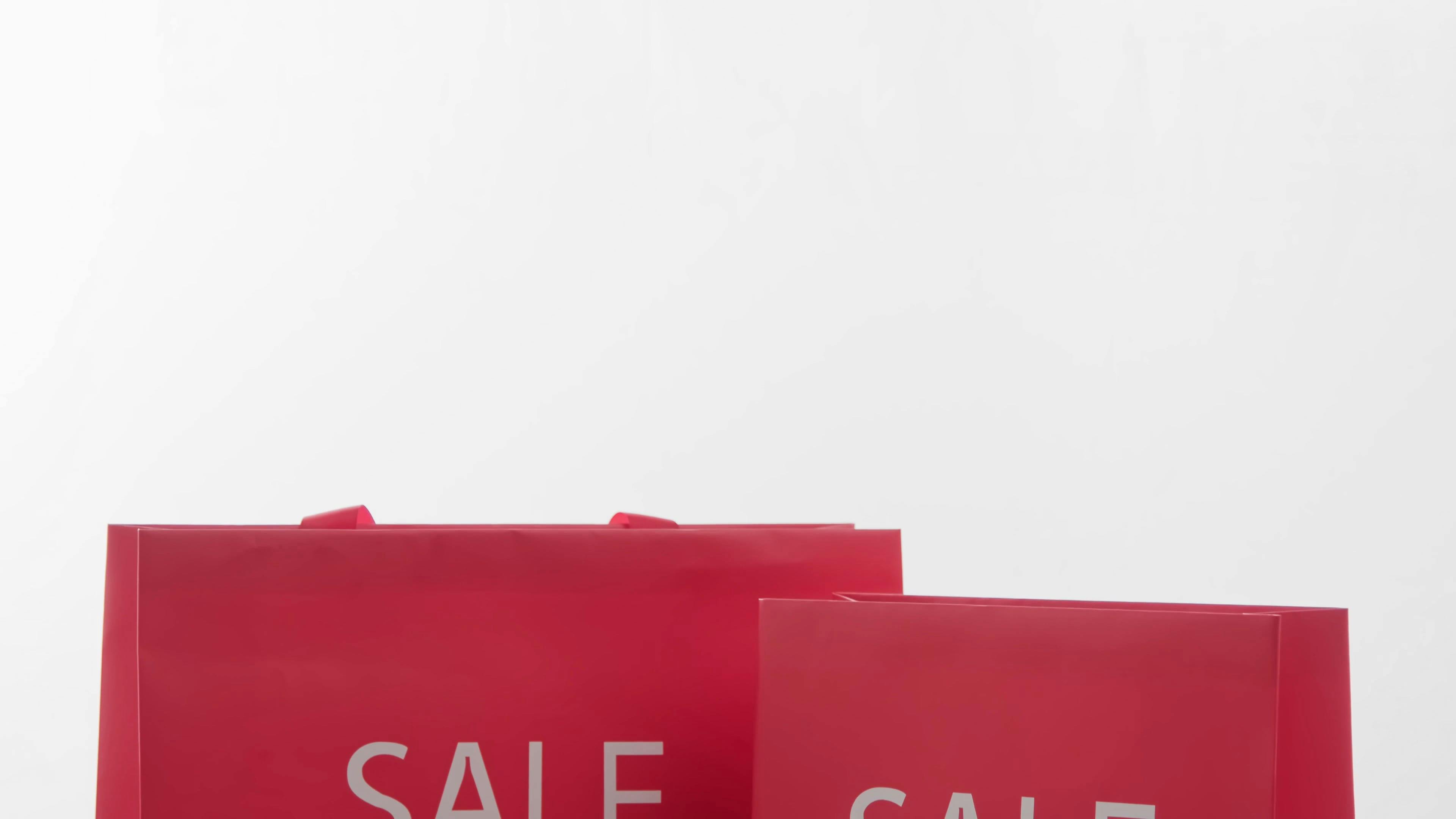 Shopping Bags With Sale Sign Free Stock Video Footage, Royalty-Free 4K ...