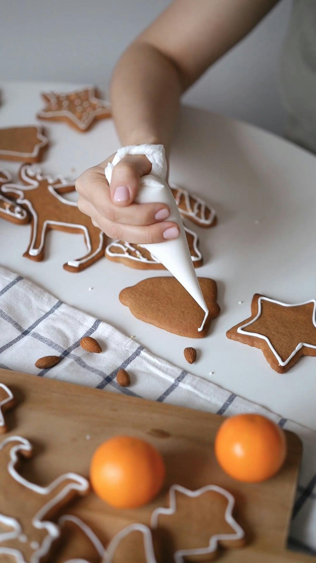 Kids Eating Cookies They Had Decorated Themselves Free Stock Video ...