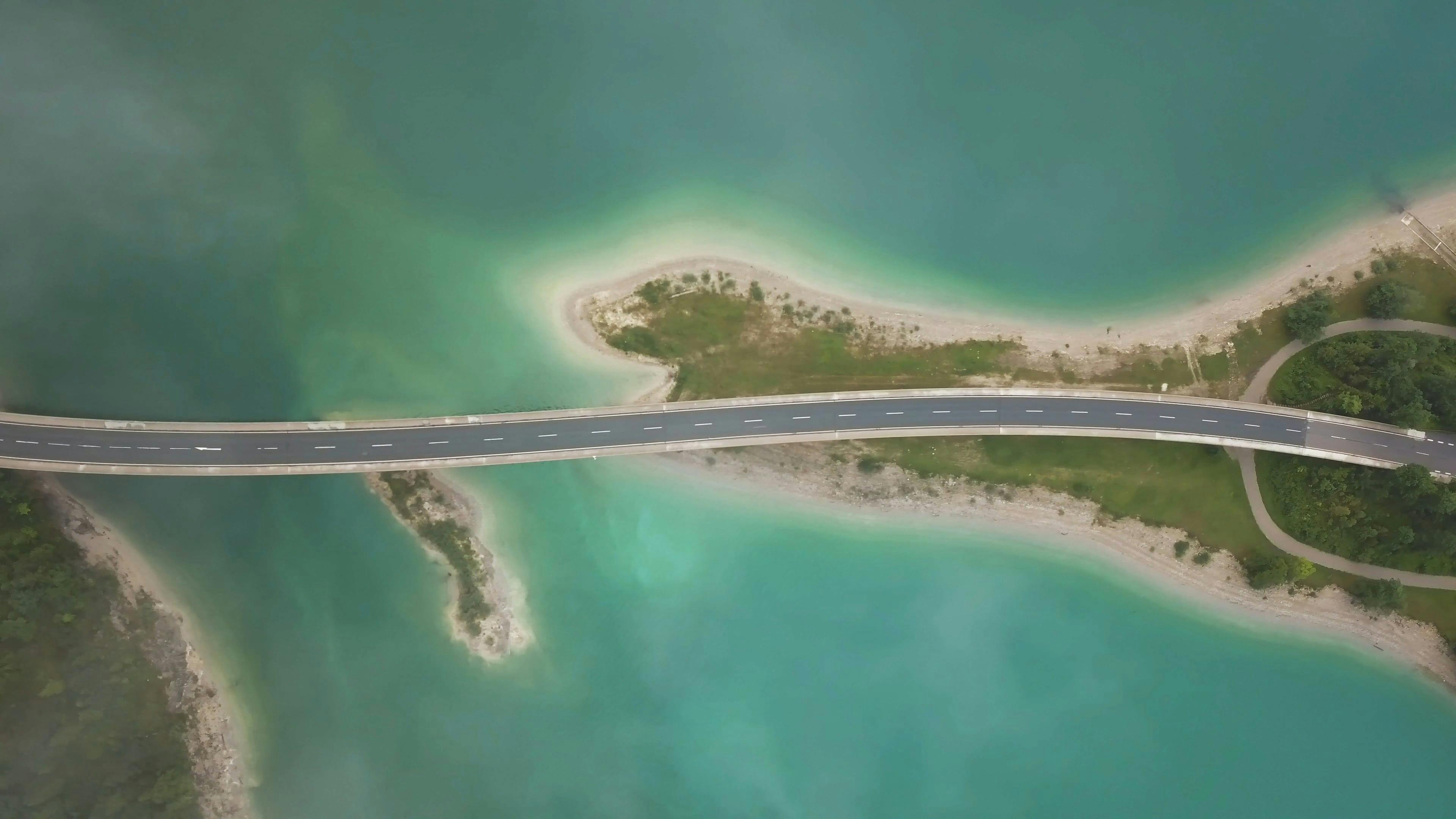 Drone Footage Of A Streaming River Free Stock Video Footage, Royalty ...