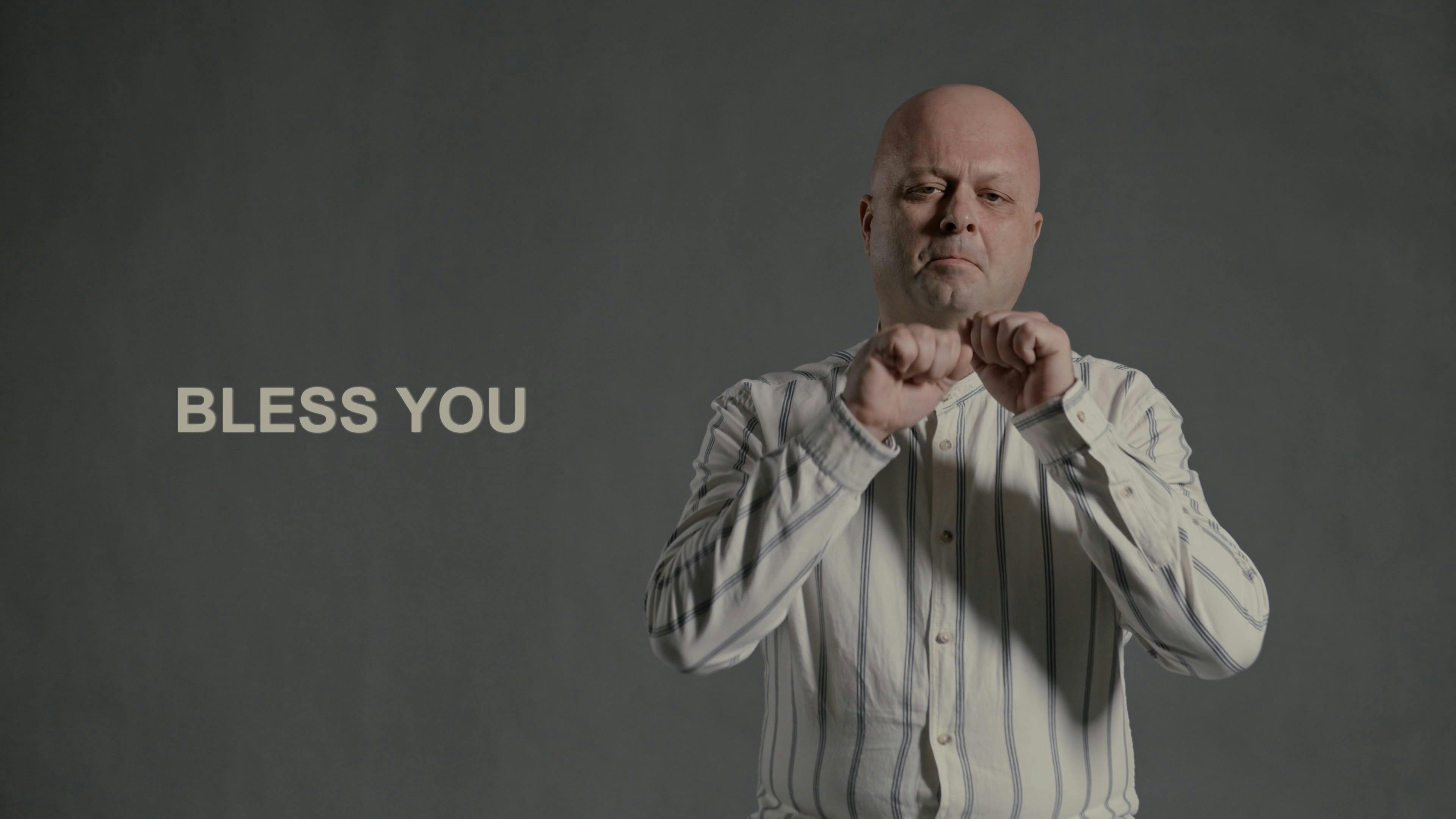 A Man Doing Sign Language Free Stock Video Footage, Royalty-Free 4K ...