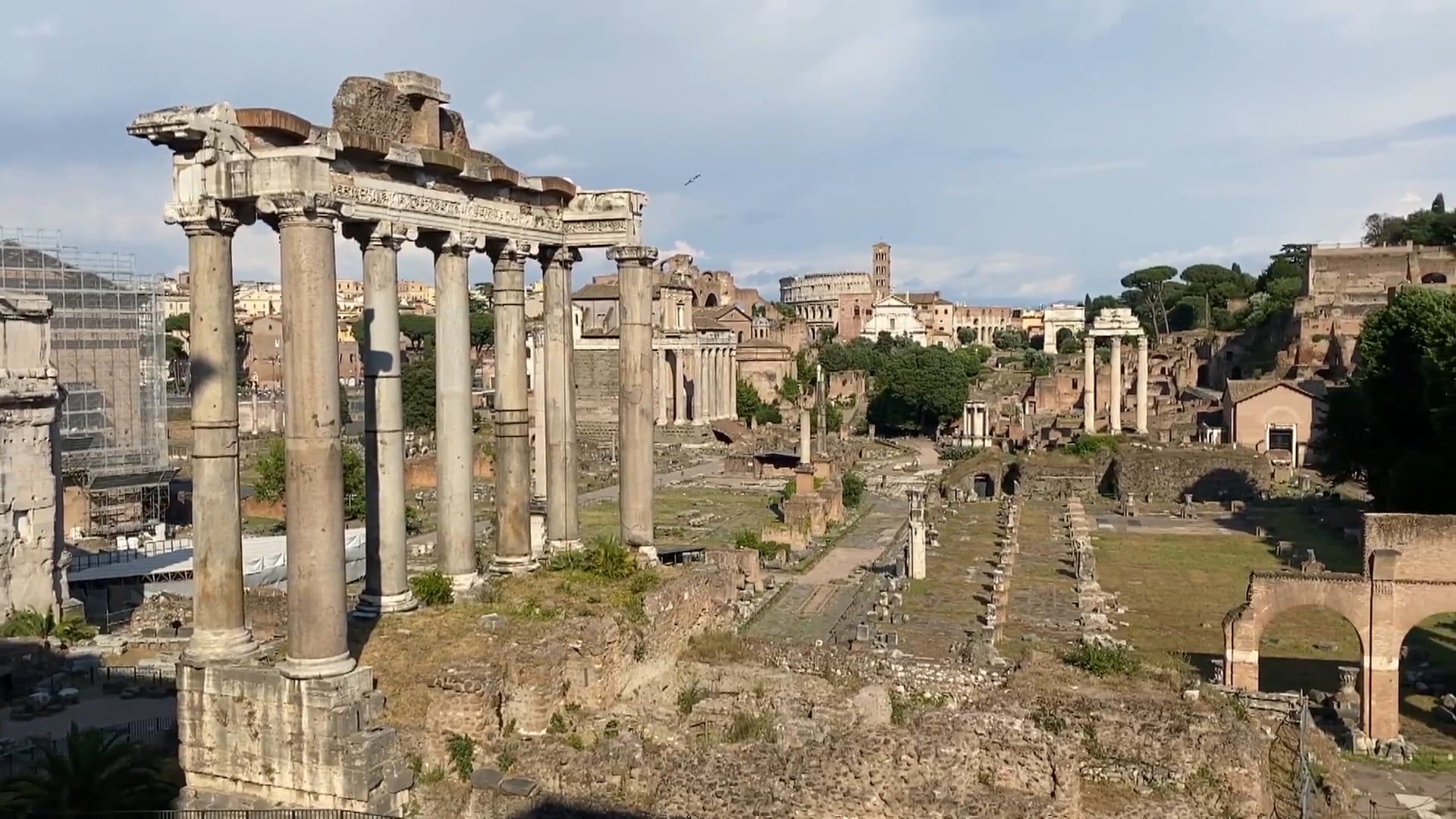 Aerial Footage of a Historical Site · Free Stock Video