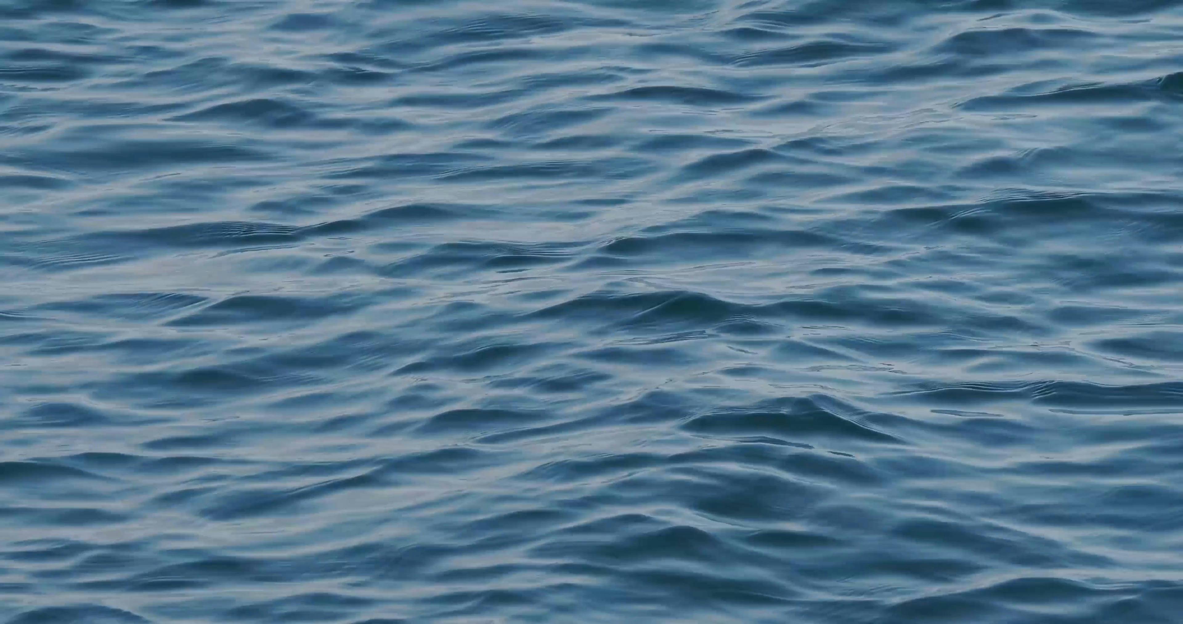 Motion of Water in the Ocean · Free Stock Video
