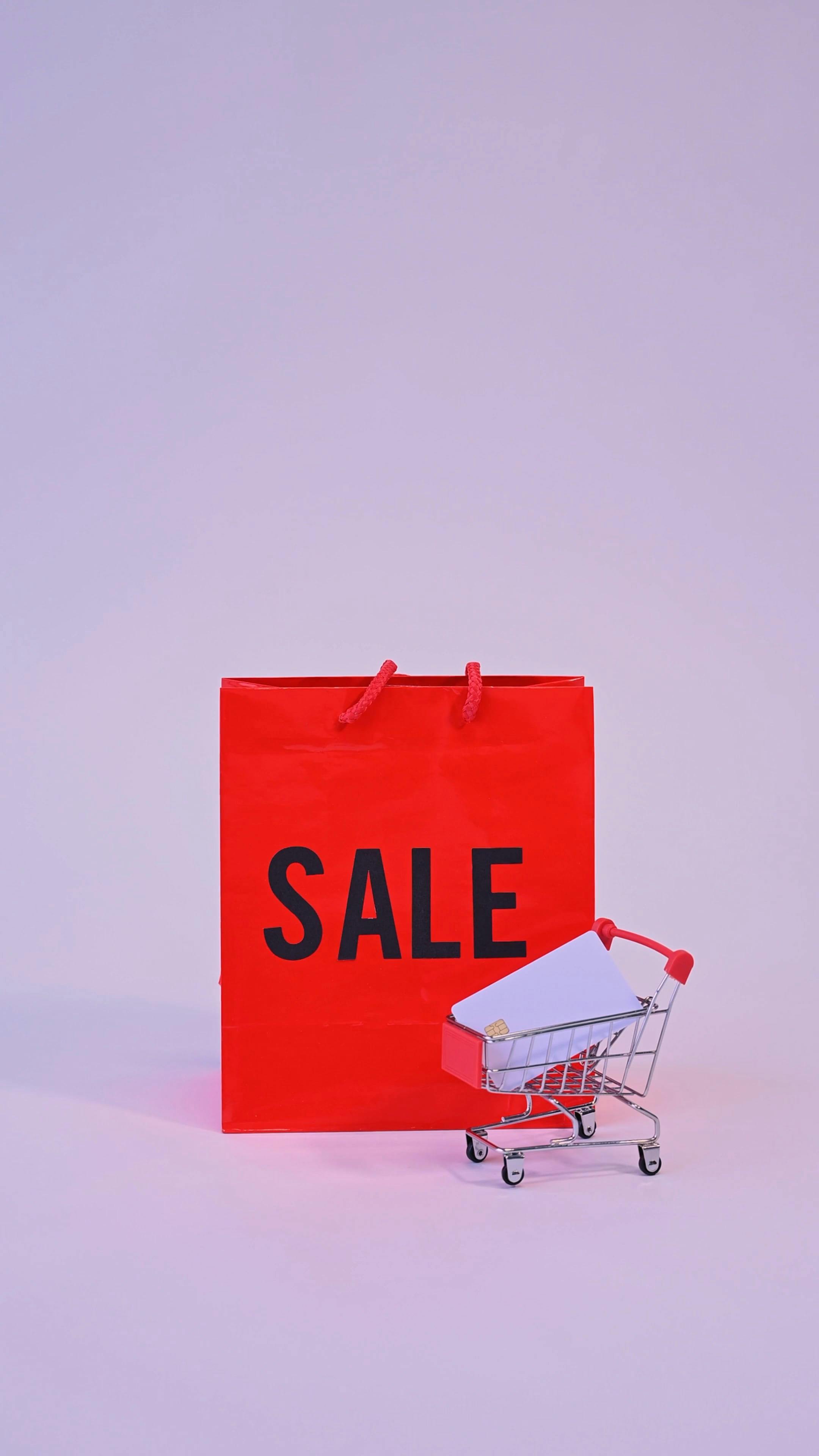 Creative Shopping Concept Composition · Free Stock Video