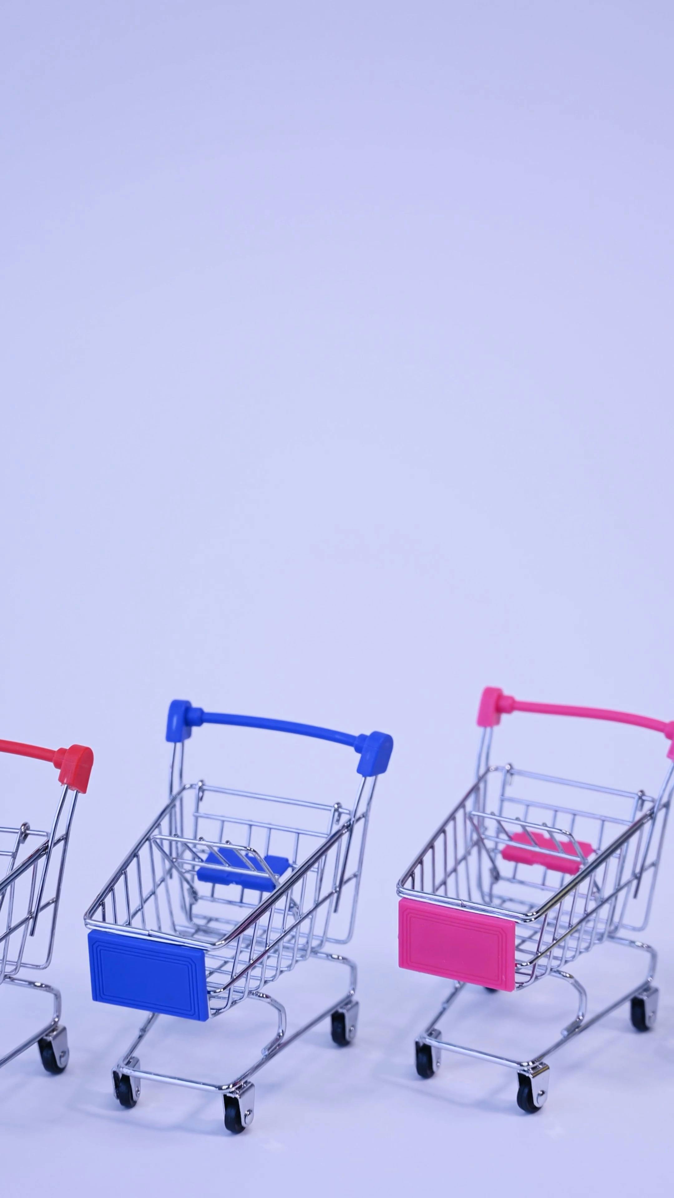 Creative Shopping Concept Composition · Free Stock Video