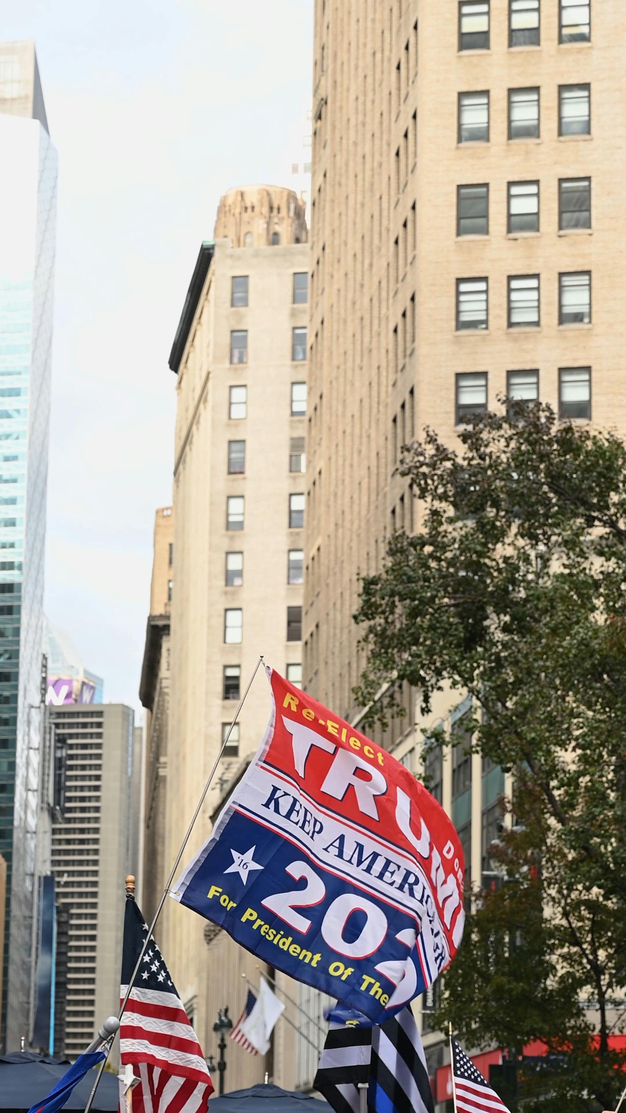 2020 United States Political Campaign Flags and Banners Free Stock ...