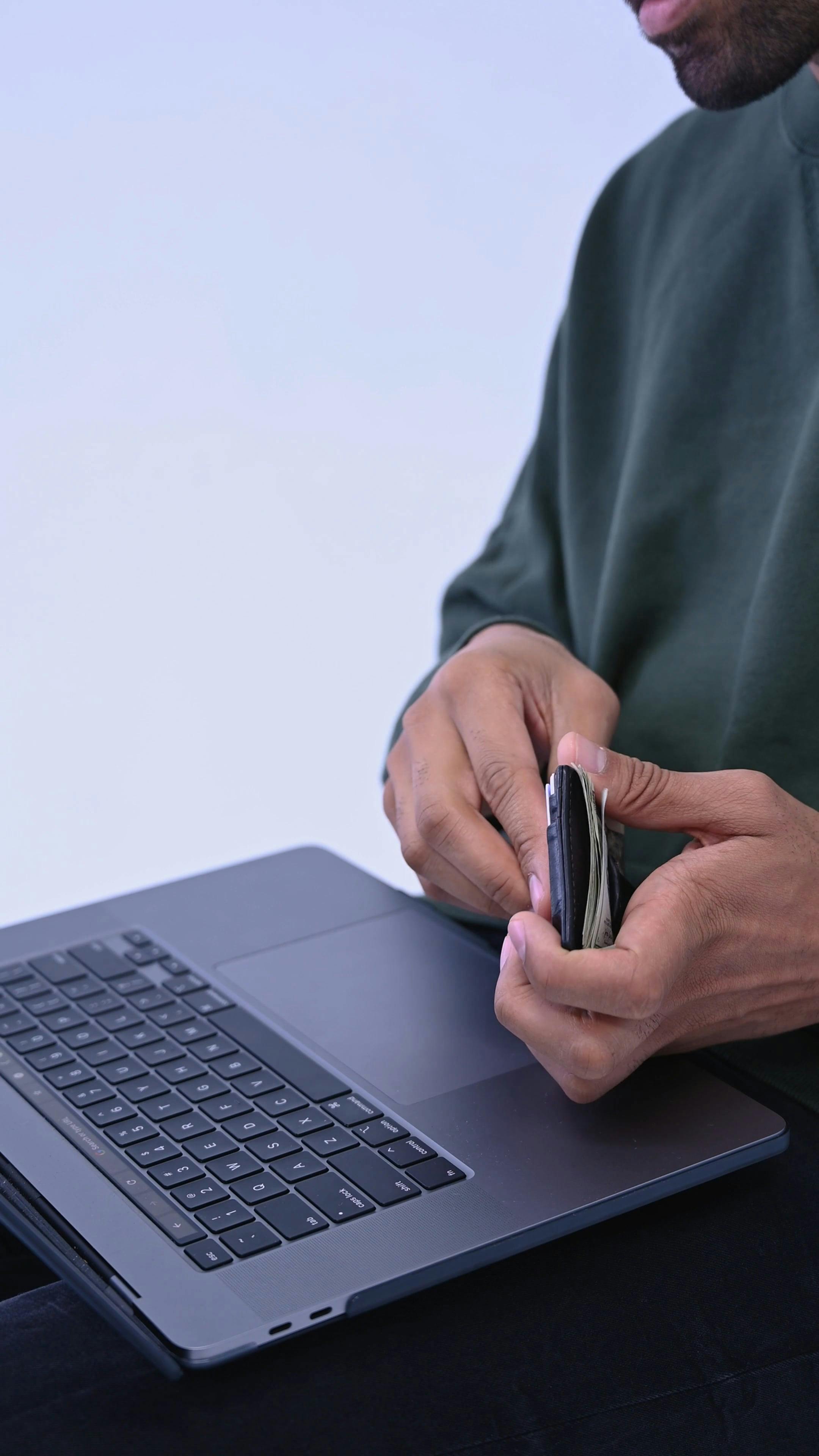 Person Paying Online · Free Stock Video