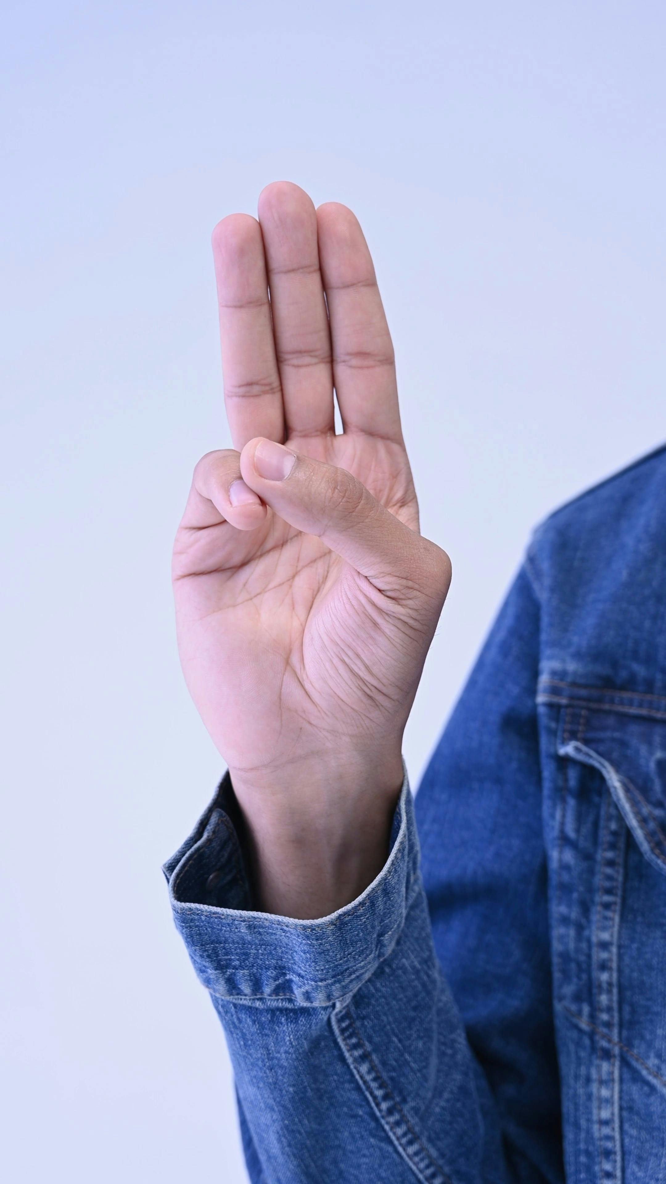 Close-up Video Of A Hand Gesture Free Stock Video Footage, Royalty-Free ...