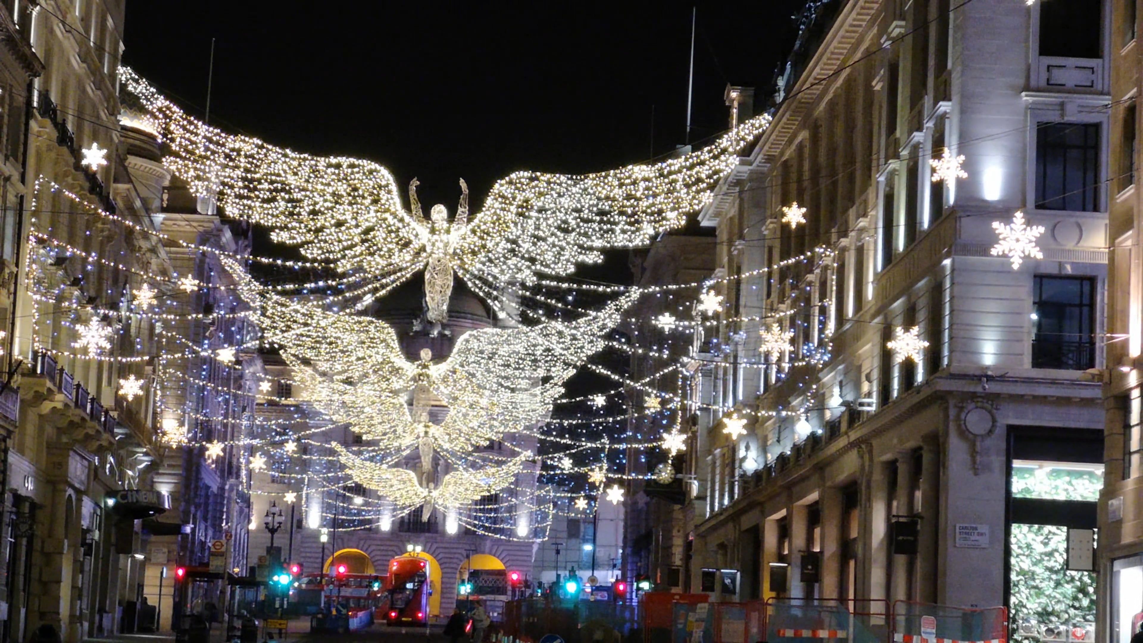 Christmas Lights and Christmas Trees Free Stock Video Footage, Royalty ...