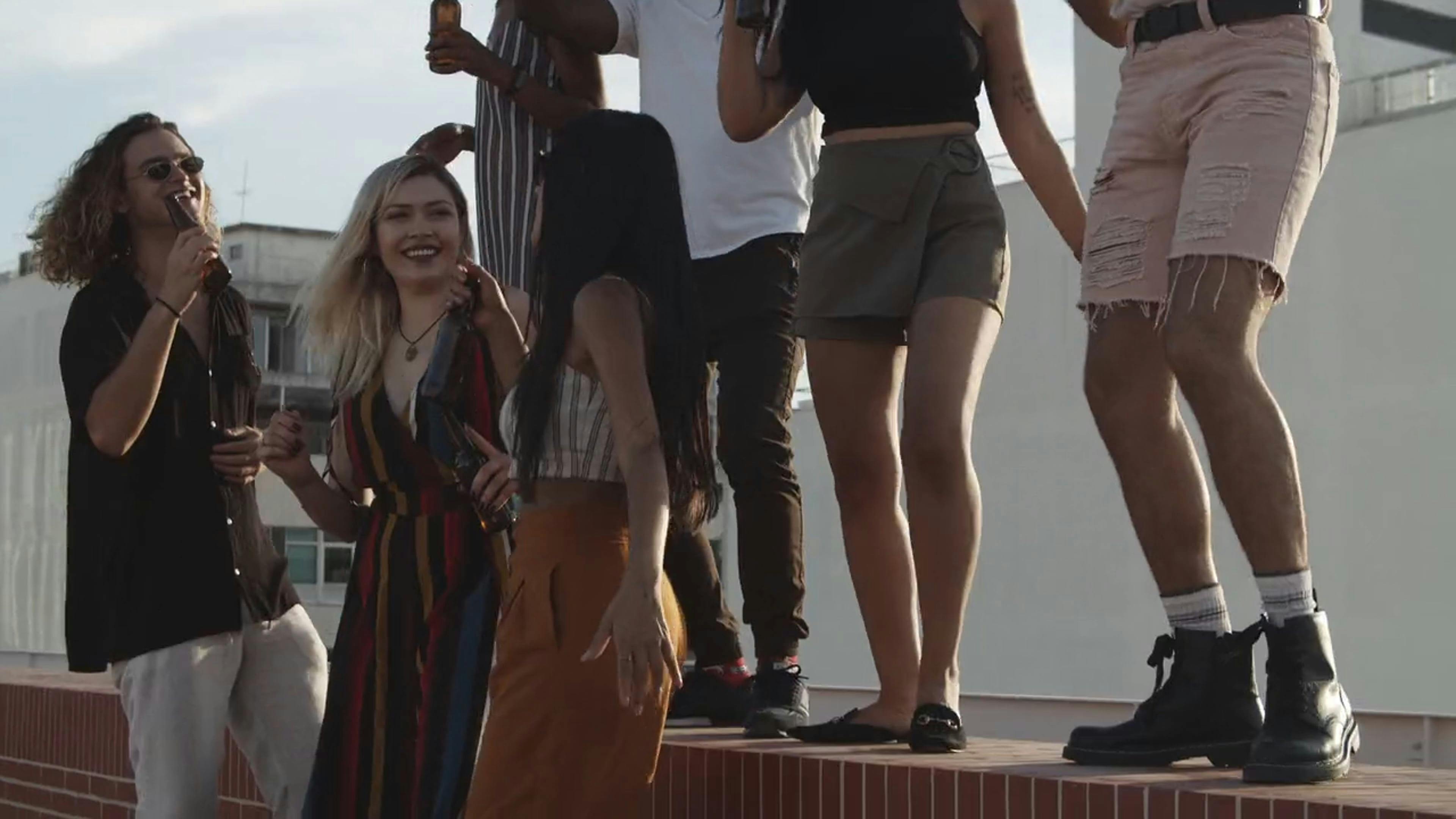 People Dancing On a Rooftop Free Stock Video Footage, Royalty-Free 4K ...