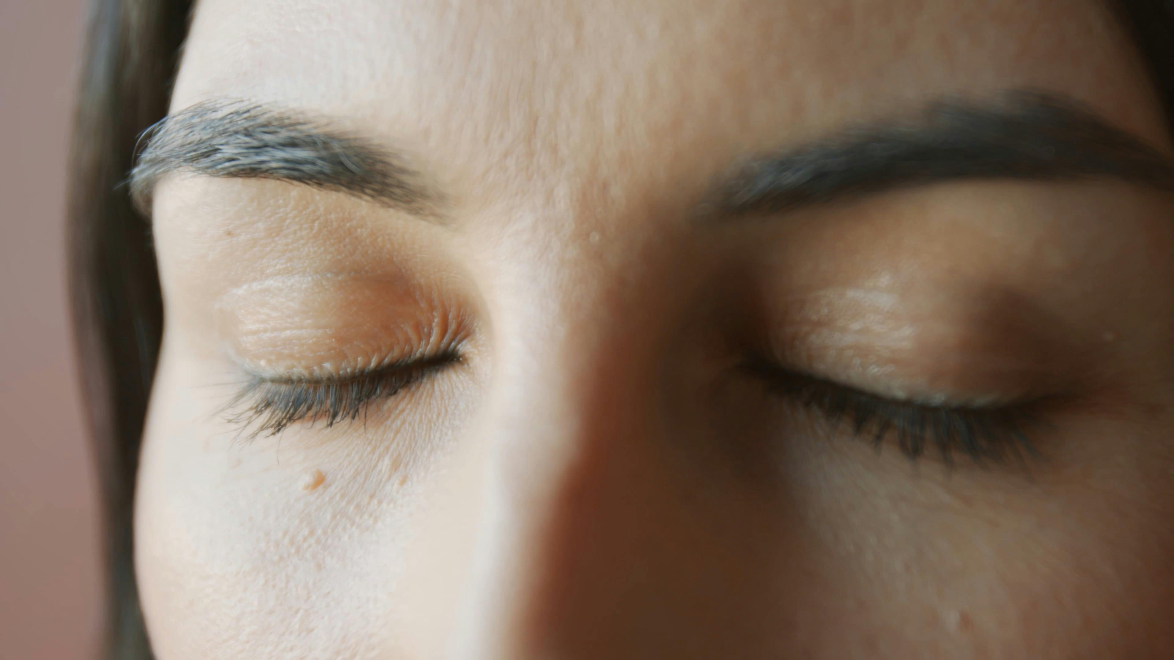 Woman Opening Her Eyes Free Stock Video Footage, Royalty-Free 4K & HD ...