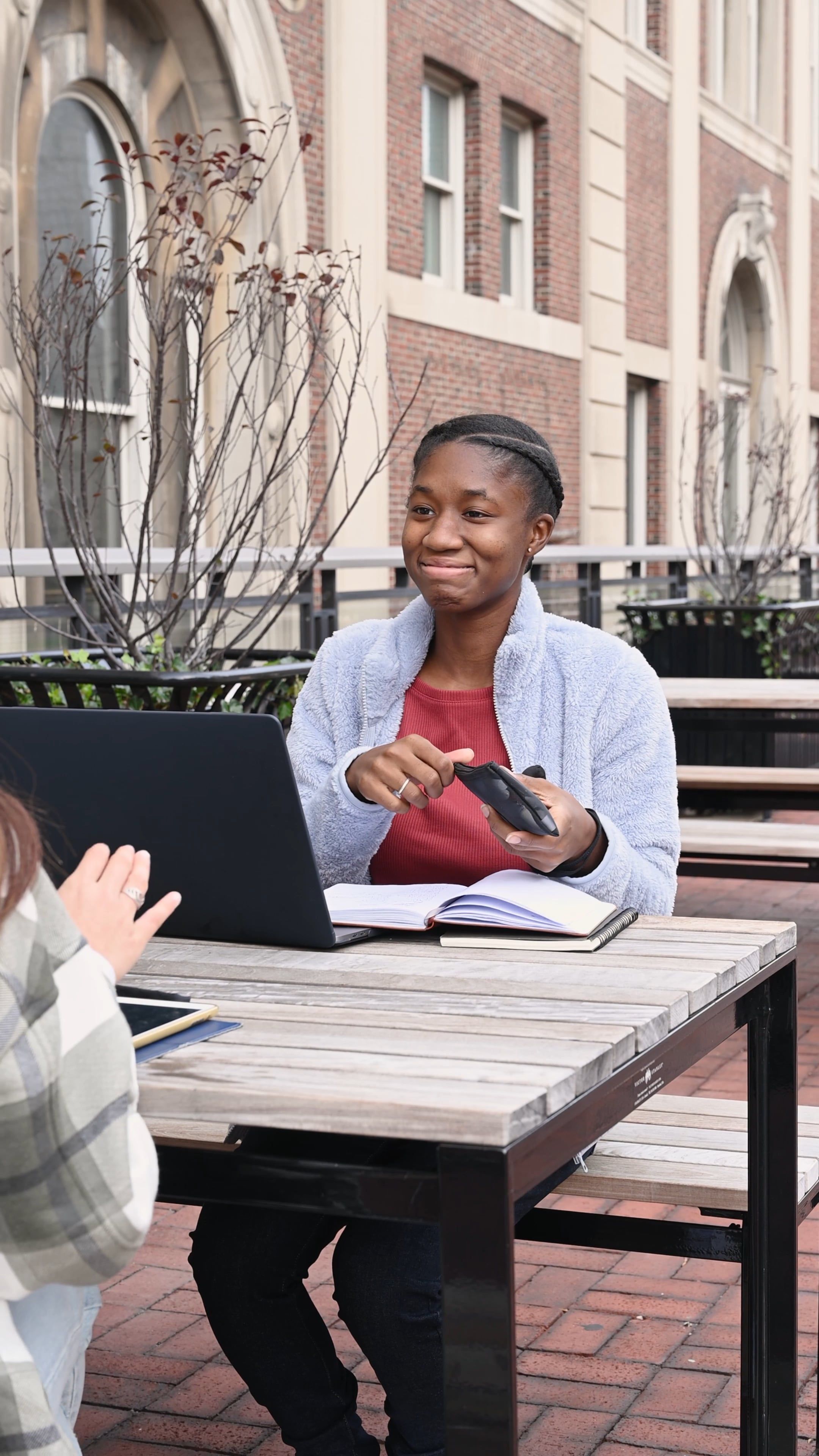 Women Talking to Each Other While Studying · Free Stock Video
