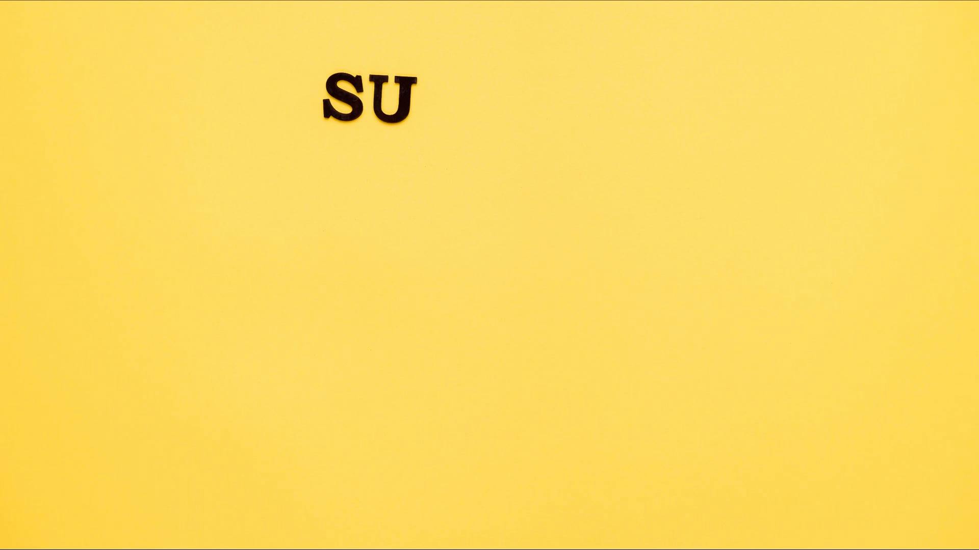 A Message on a Yellow Surface Free Stock Video Footage, Royalty-Free 4K ...