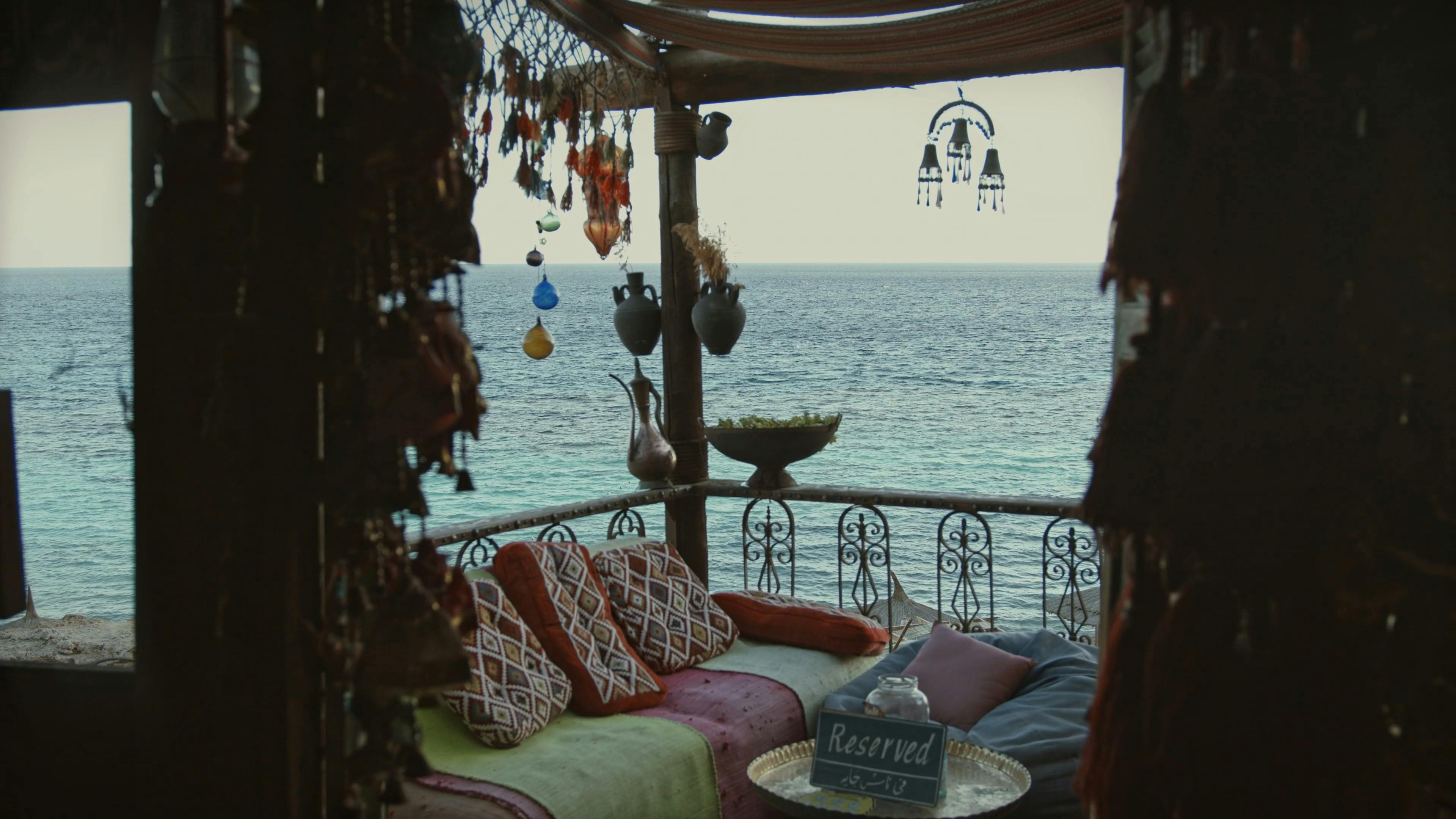 A Veranda with Ocean View Free Stock Video Footage, Royalty-Free 4K ...