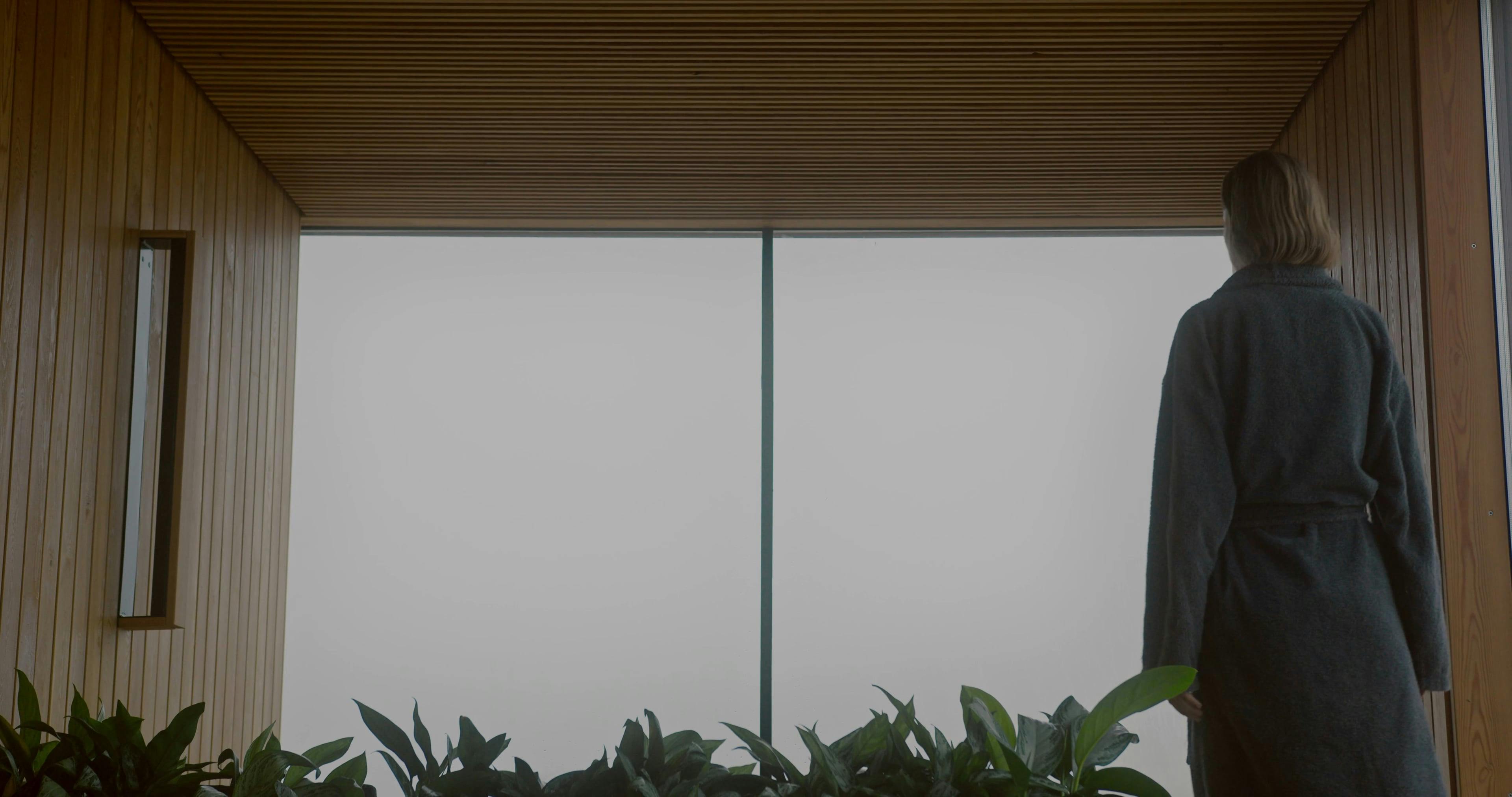 A Woman Taking Off Her Bathrobe · Free Stock Video